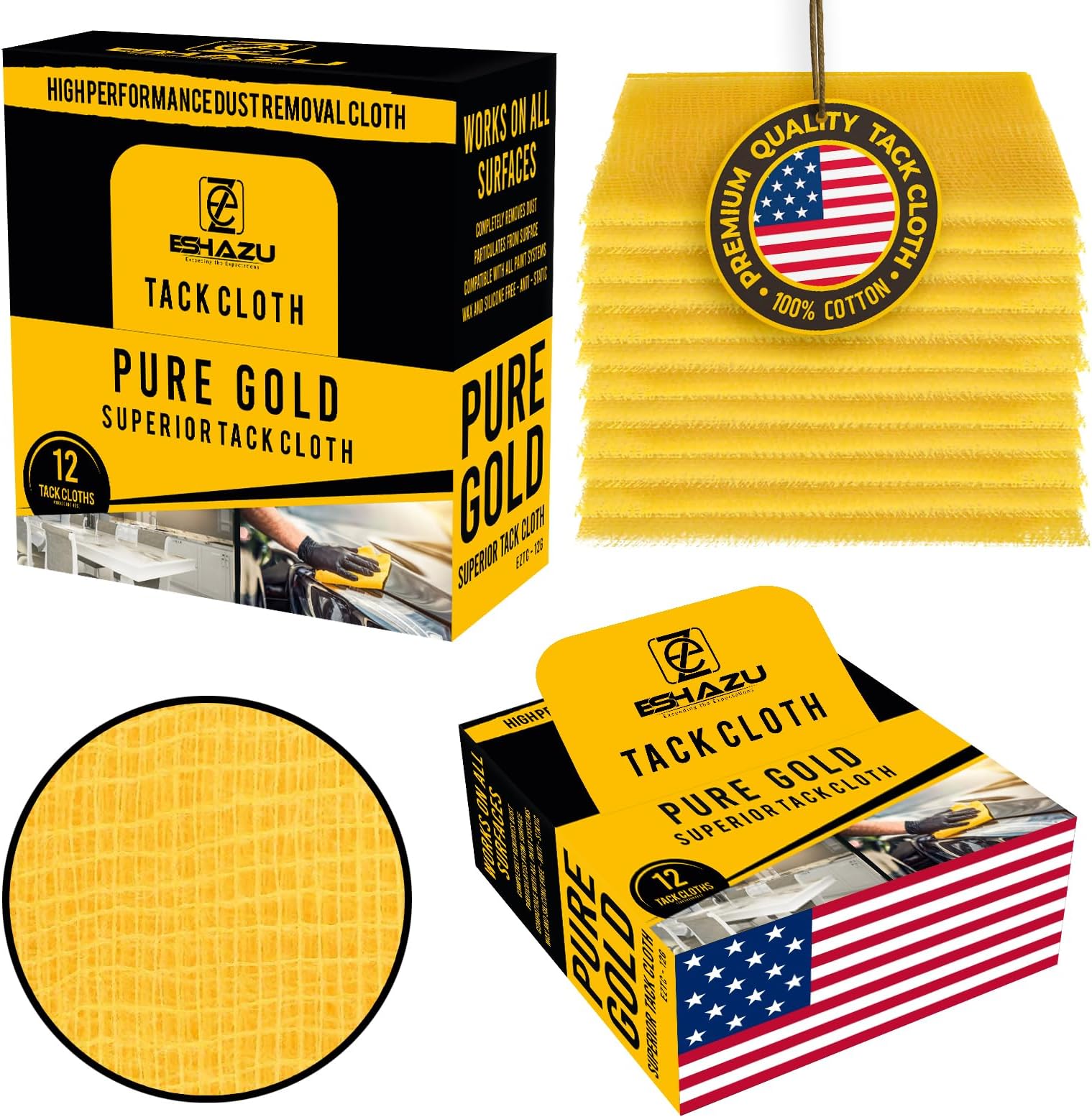 Rust-Oleum 301688-12 PK 301688 Tack Cloth, 12 Pack - Amazon.com