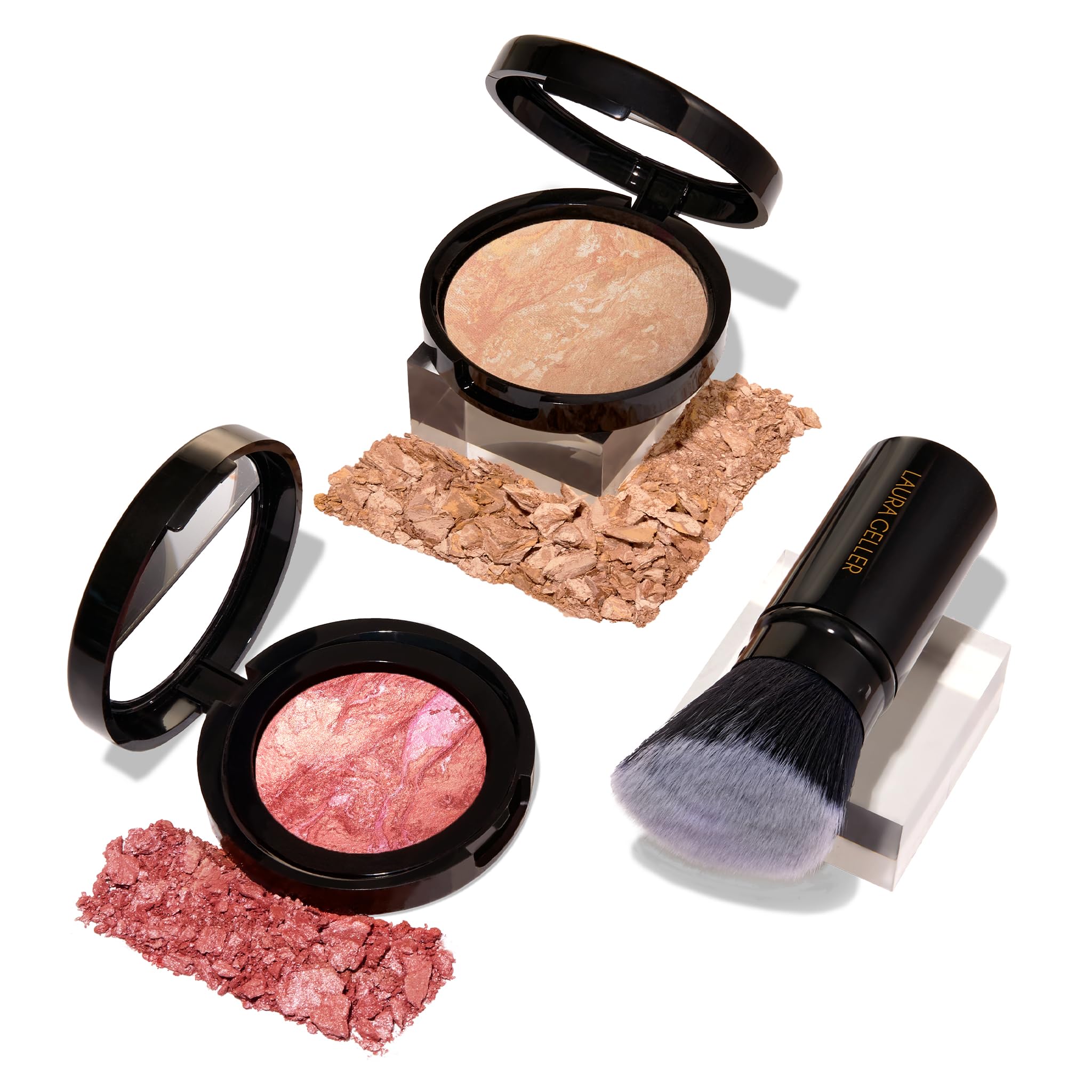Amazon.com : LAURA GELLER NEW YORK Blush-n-Balance 3pc Kit Baked ...