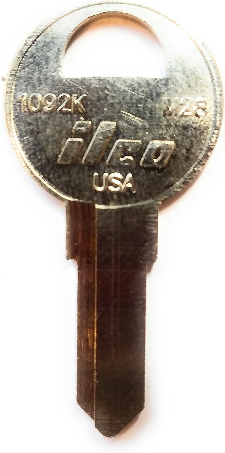 Ilco 1092K Master Padlock M28 Key Blank Pack of 10 - Amazon.com