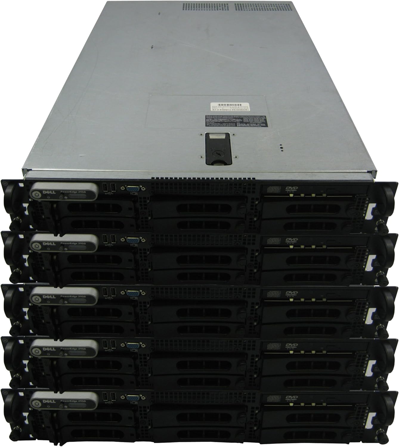 Dell PowerEdge 2950 - 5 PACK! - 2x2.33GHz Quad Core Server with 4GB ...