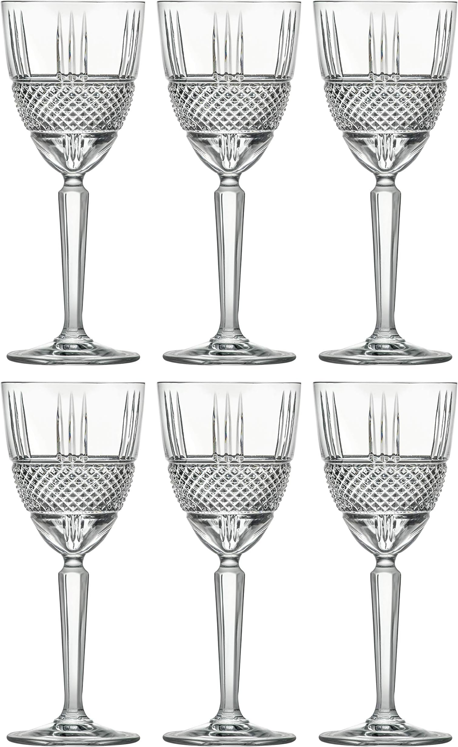Amazon.com | Cristal D'arques "Longchamp" Wine Glasses-Set of 4 ...