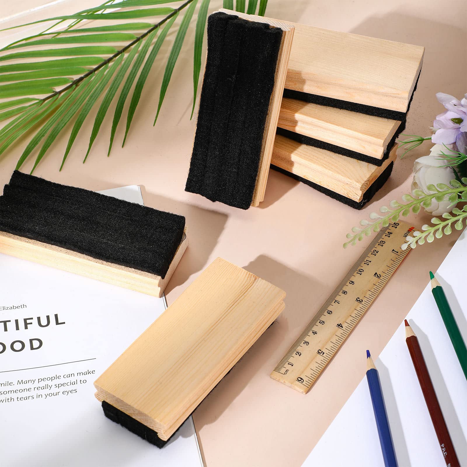 Snapklik.com : Felt Campus Style Erasers, Cleaner Dusters Felt ...