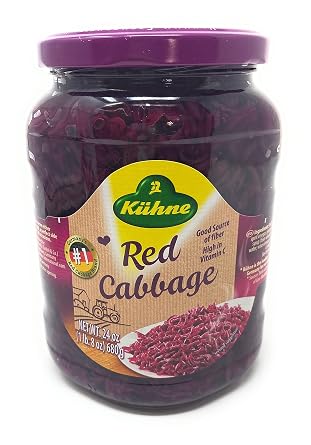 Amazon.com : Kuhne, Red Cabbage 24oz, Product of Germany : Grocery ...