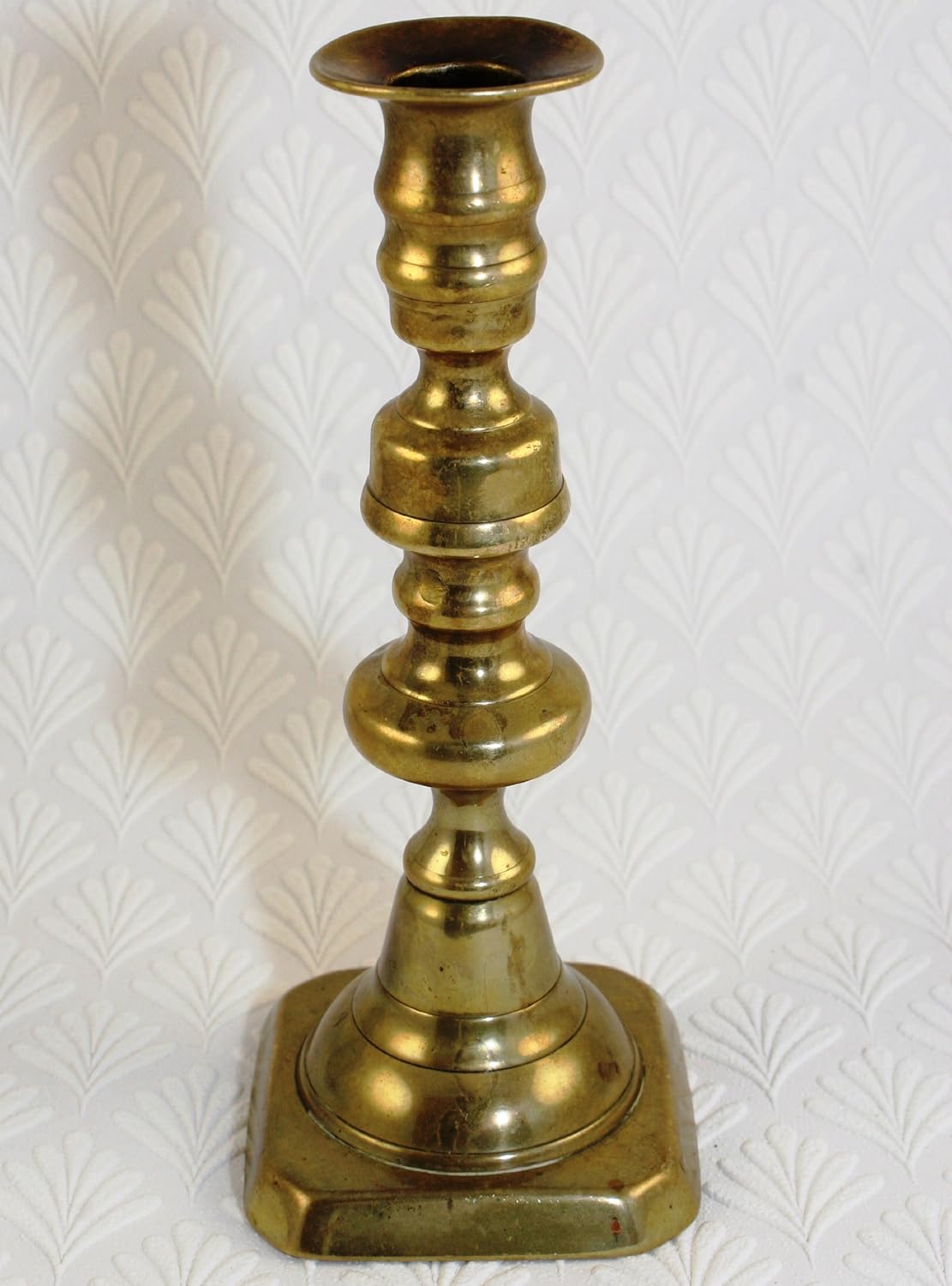 Amazon.com: Antique 1790 English Georgian Brass Candlestick 8in tall