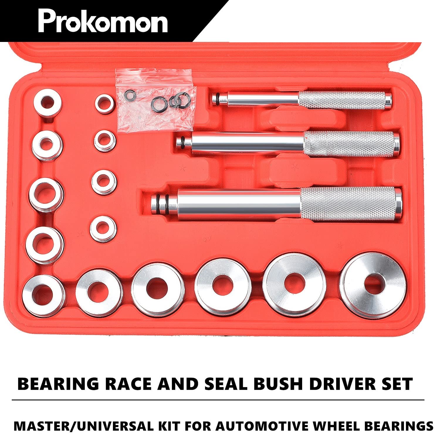 Snapklik.com : 17 Pcs Bearing Race And Seal Bush Driver Set Master ...