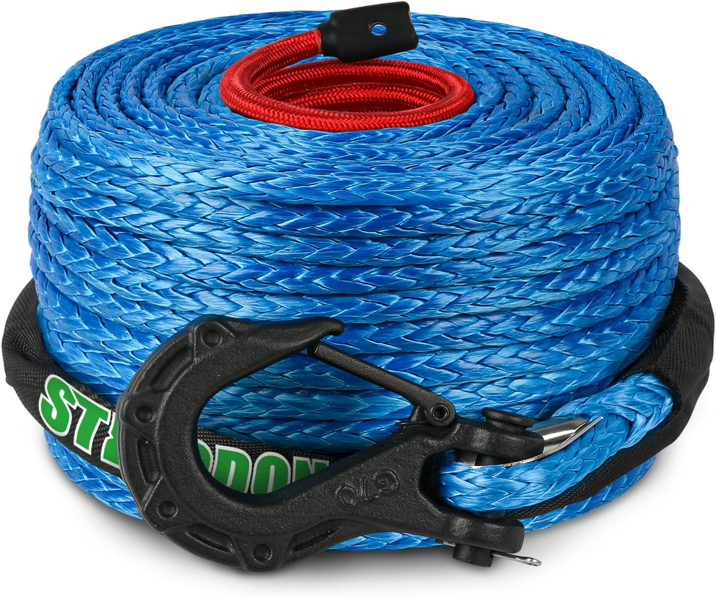 Amazon.com: STEGODON Synthetic Winch Rope, 3/8" x100ft 23809LBS Dyneema ...