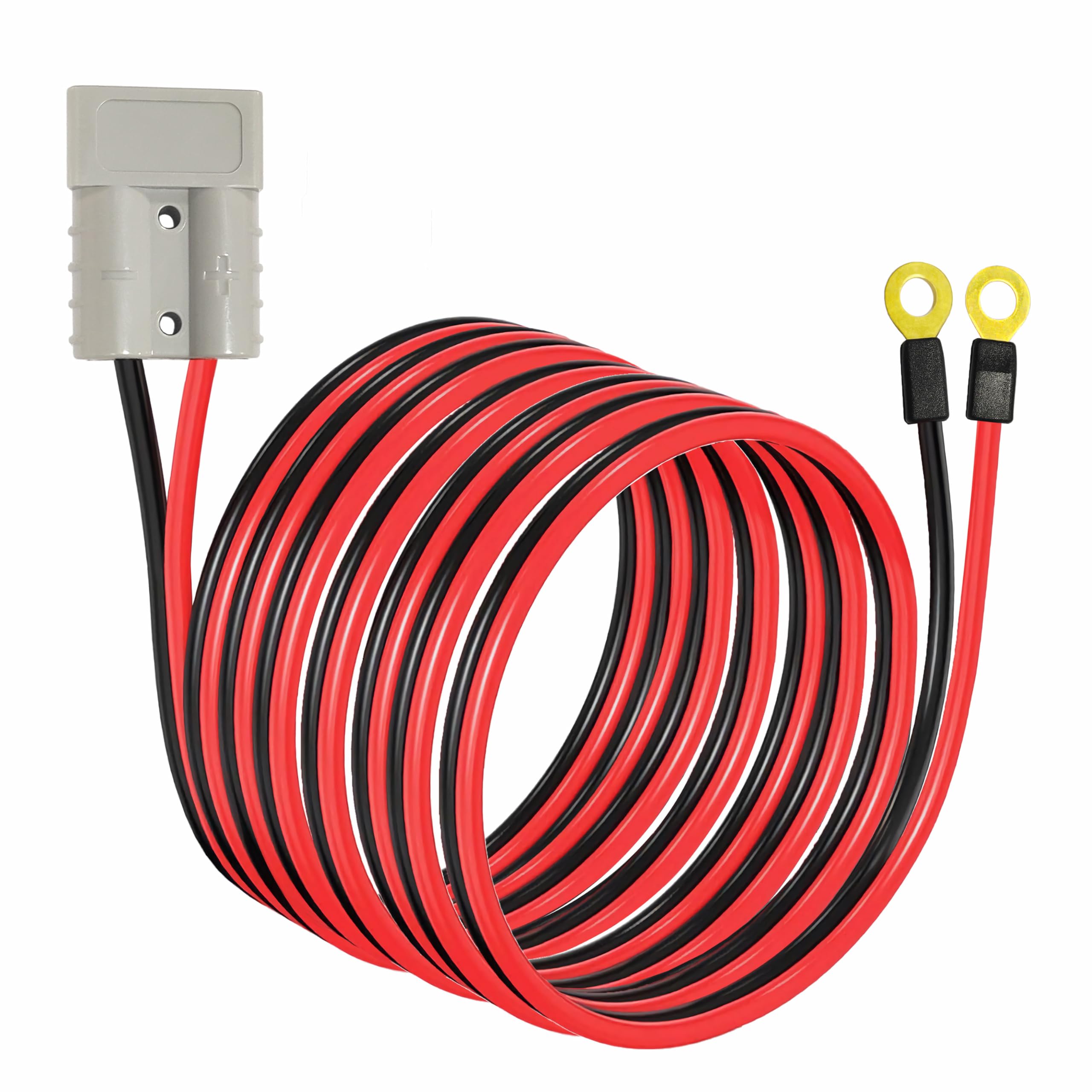 Booster Cables 50A Waterproof Anderson Plug Connector With 11.81" 8 AWG ...