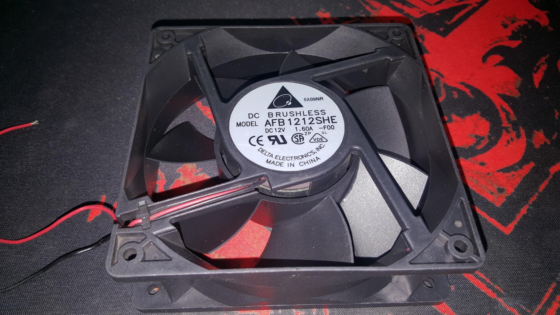 FourDot Computer Cabinet Cooling Fan 120mm 5inch 120x38mm 4000RPM High ...