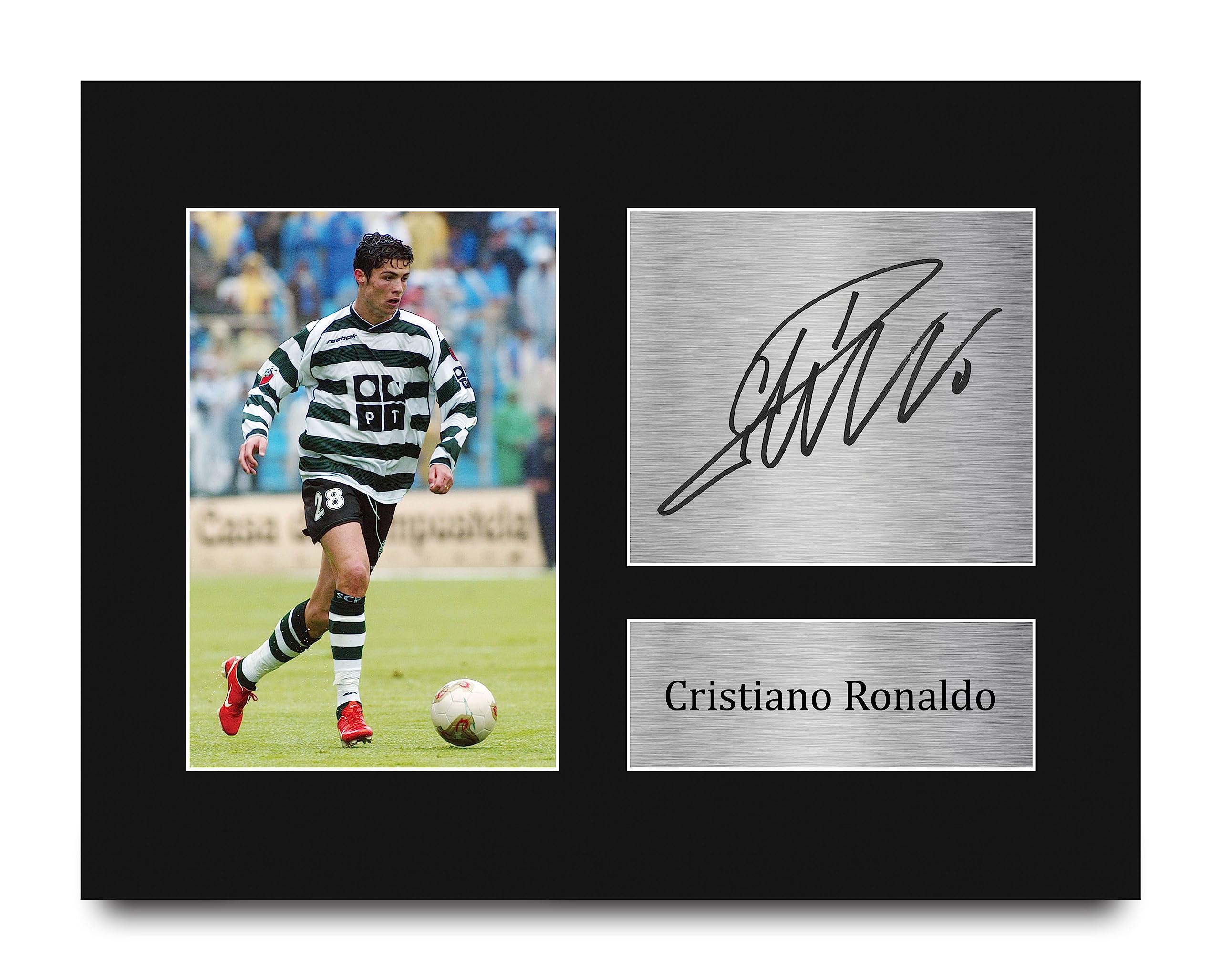 Amazon.com: HWC Trading Cristiano Ronaldo Sporting Lisbon Gifts Printed ...