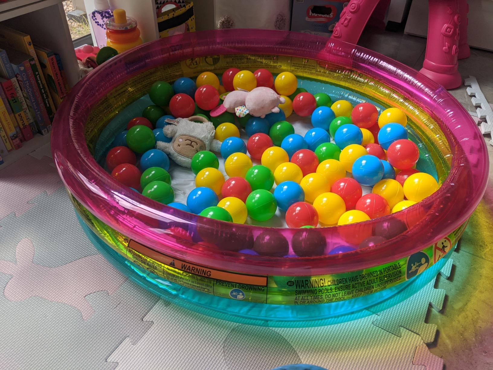 Intex Rainbow Baby Pool : Amazon.com.au: Toys & Games
