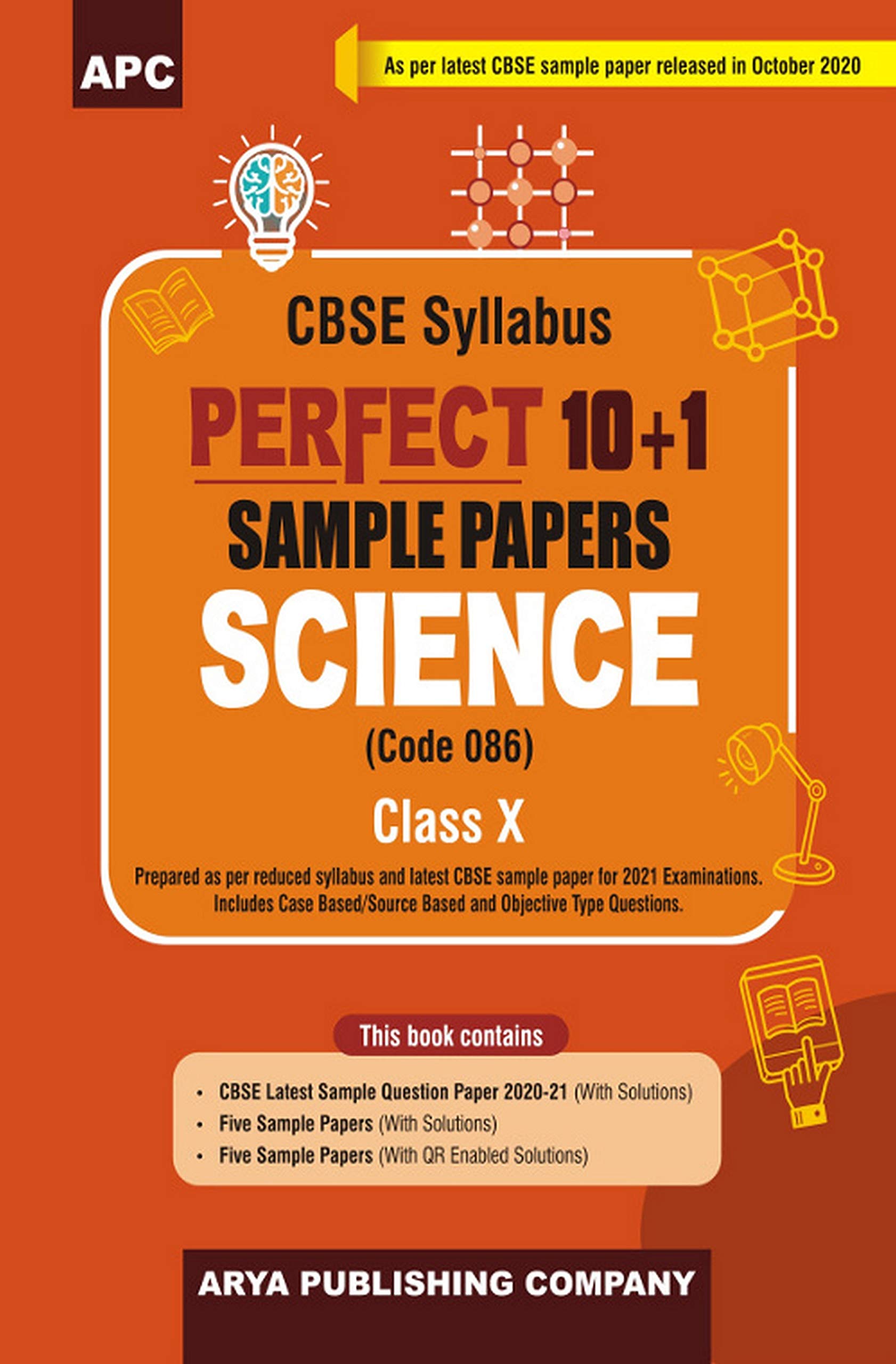 Perfect 10+1 Sample Papers Science (Code -086) Class-X : Subject ...