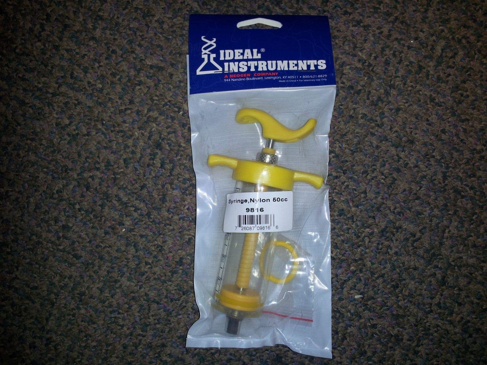 Amazon.com : neogen corporation 9816 50 cc, Reusable Nylon Syringe ...