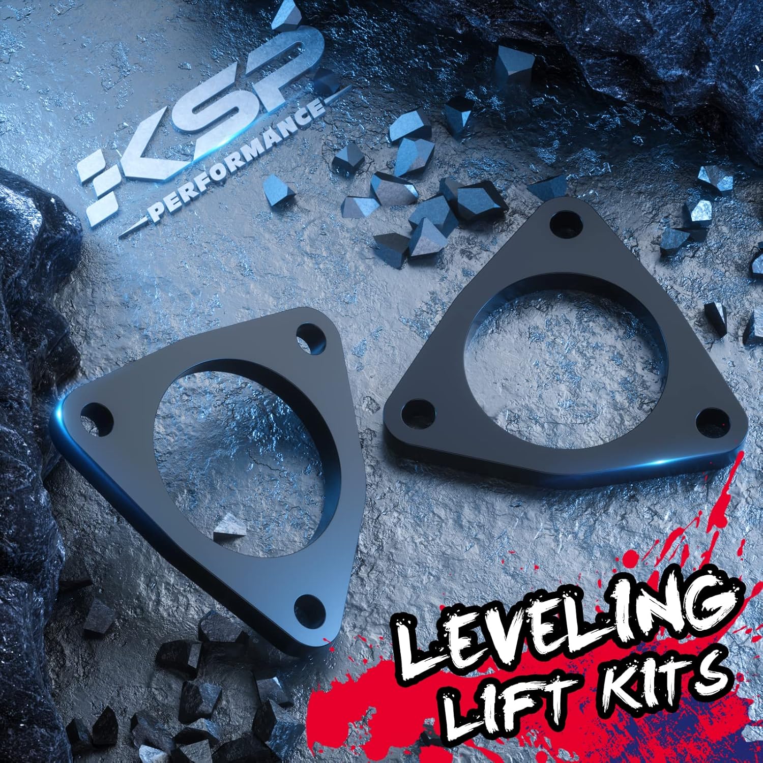 KSP – Kits de elevación de nivelación de 0.5 pulgadas para Silverado ...