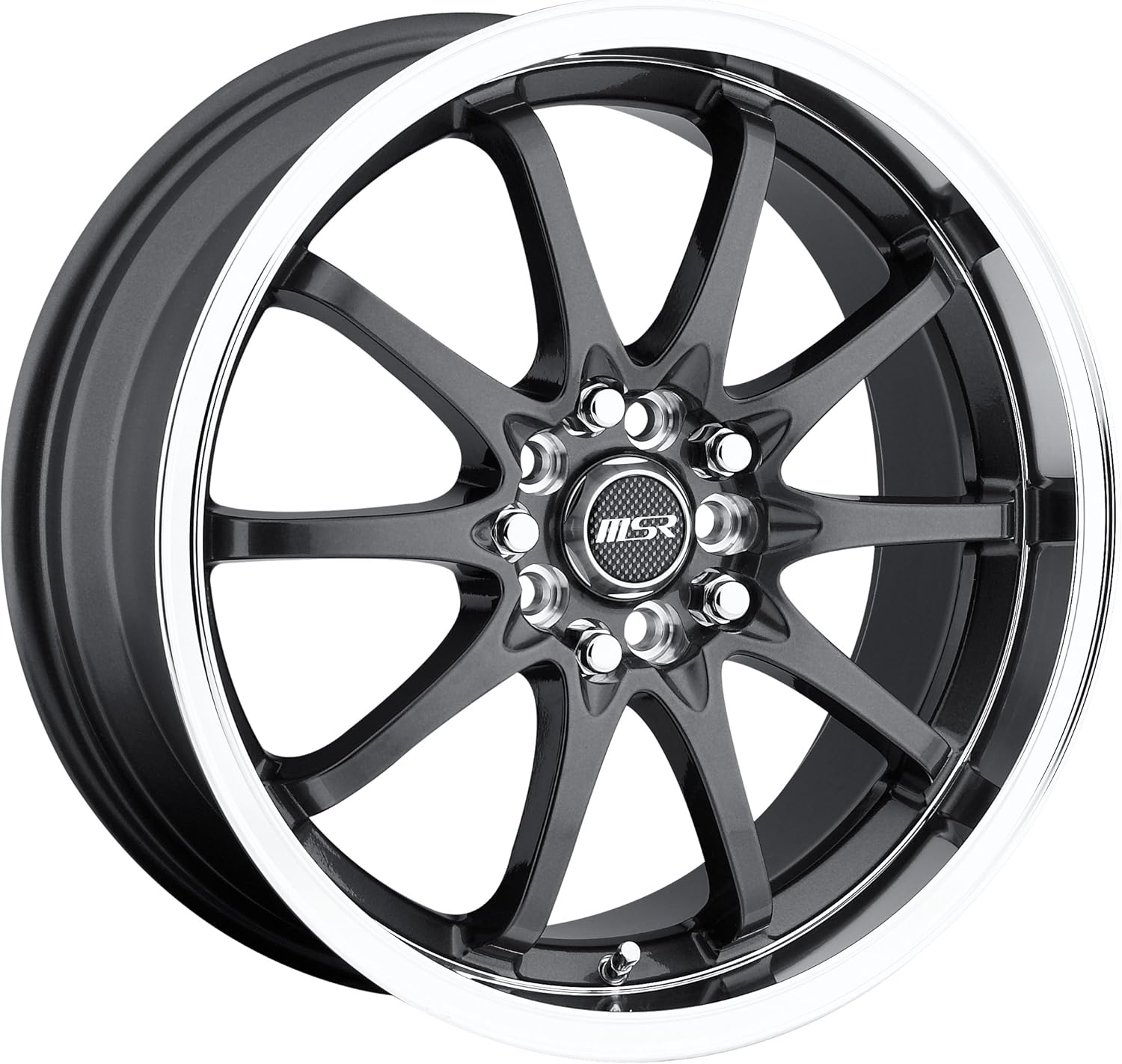 Amazon.com: MSR 092 Hyper Gray Wheel (17x7.5"/5x100mm) : Automotive