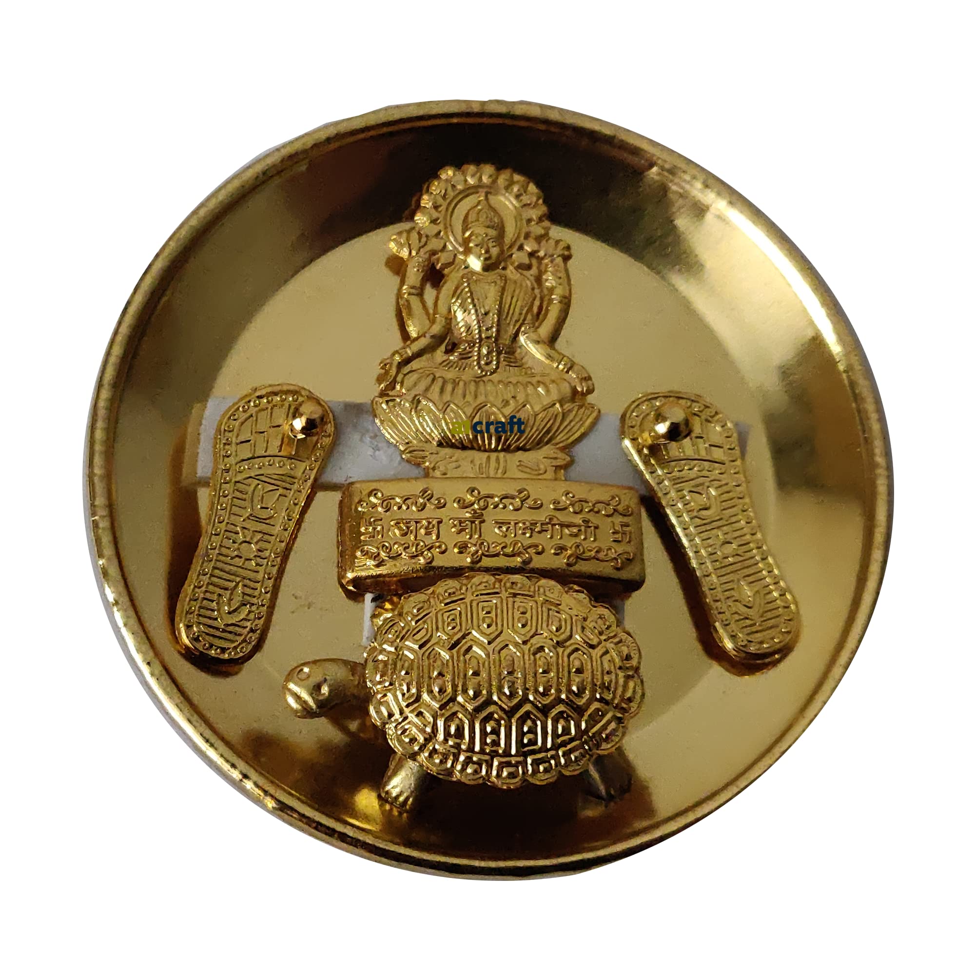 Buy A1 Craft Laxmi Charan Paduka, Vastu Turtle Tortoise Plate Laxmi ...