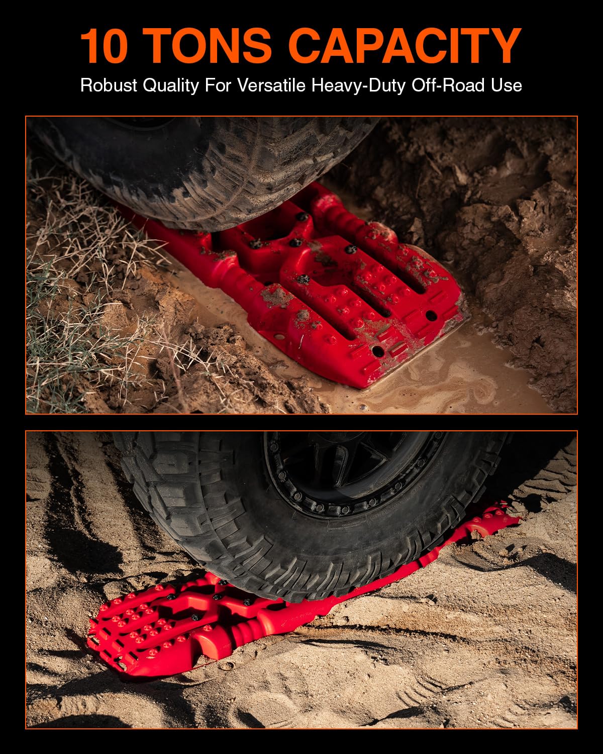 Snapklik.com : NEVERLAND Traction Boards Recovery Tracks - Traction ...