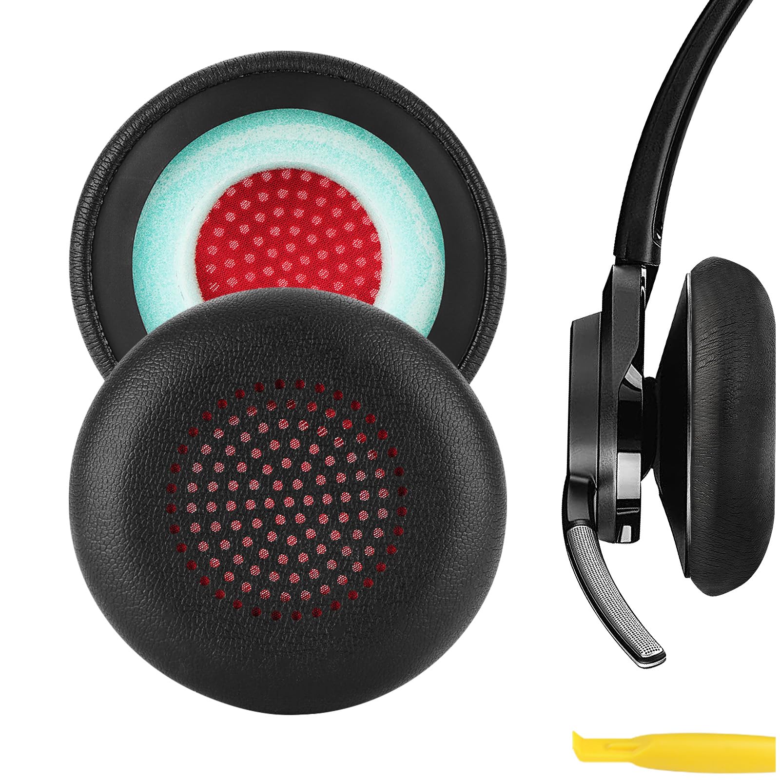Amazon.com: Geekria QuickFit Replacement Ear Pads for Plantronics ...