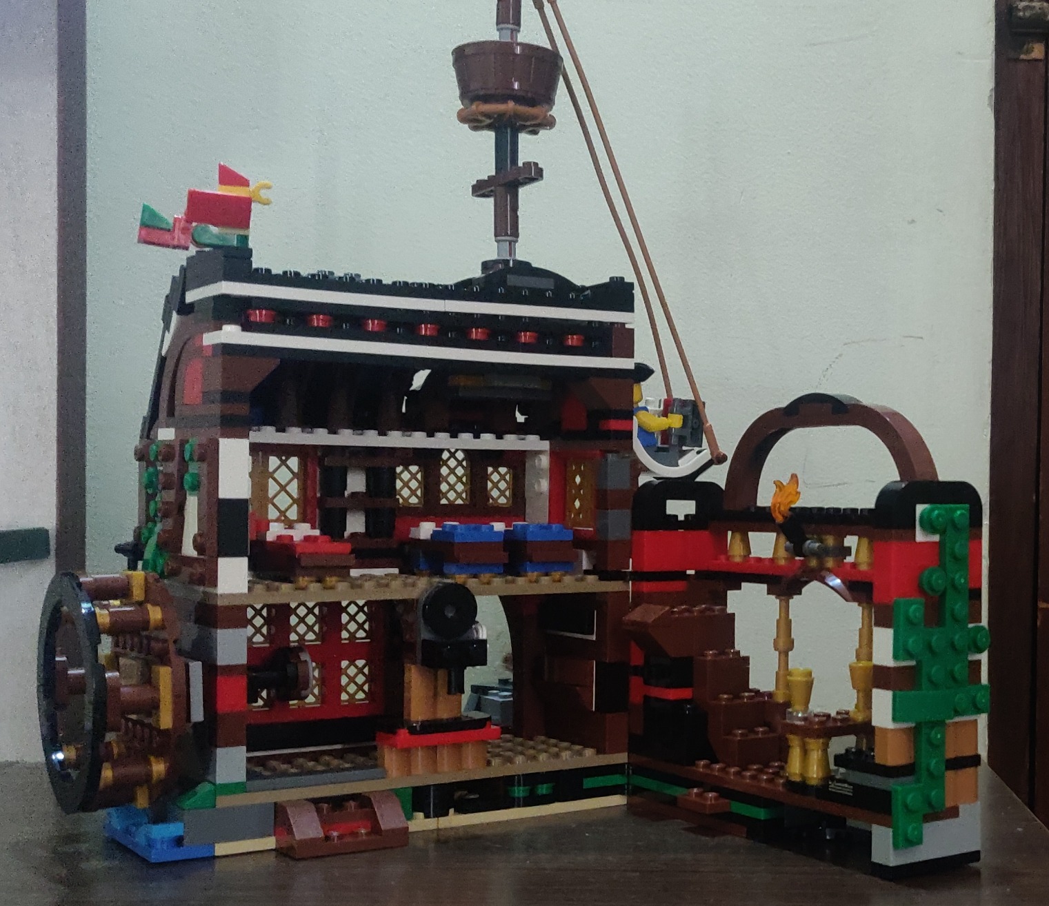 LEGO 31109 Creator 3in1 Pirate Ship,Inn&Skull Isl& Toy Set,Multicolor ...