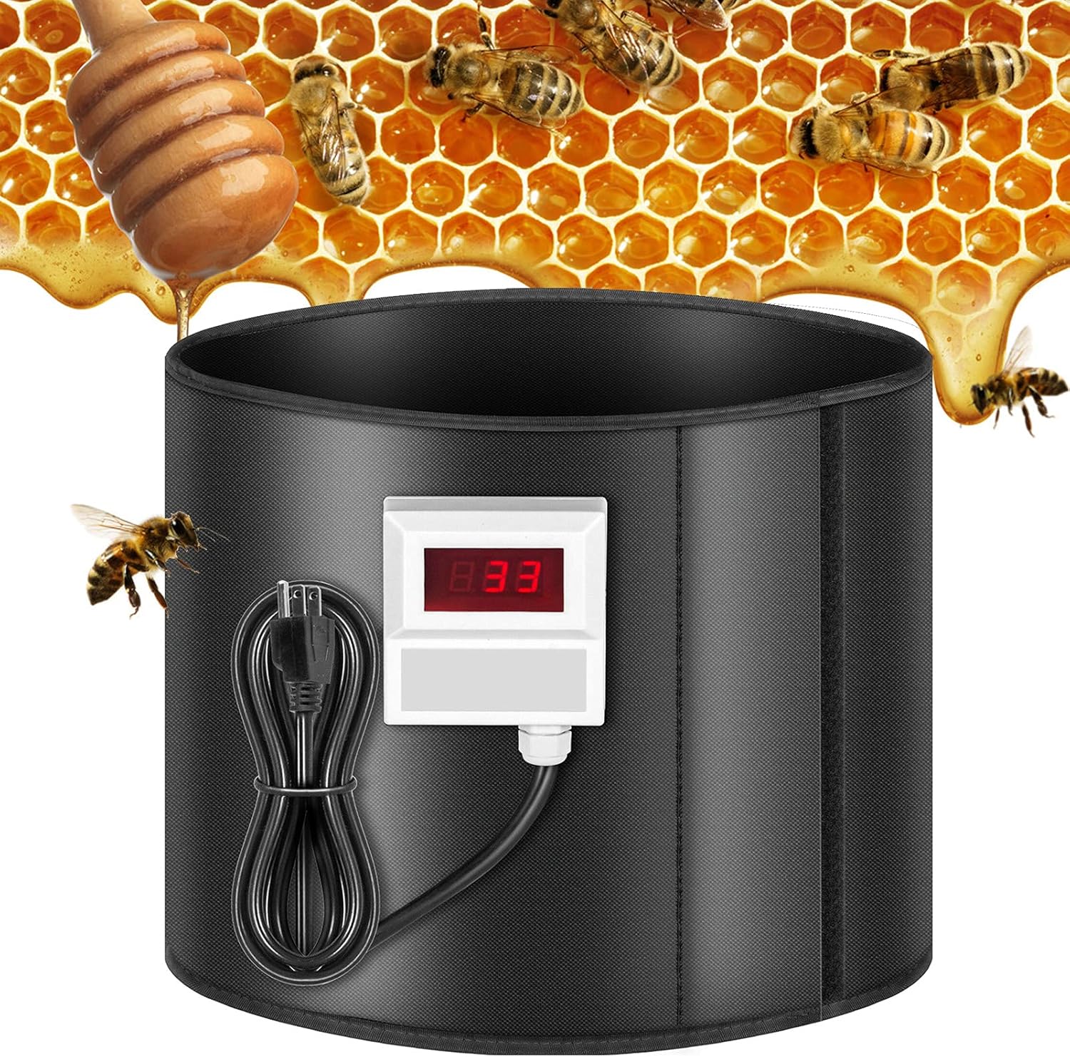 Amazon.com: Industrial Grade Bee Blanket Honey Heater, 5 gal Insulated ...