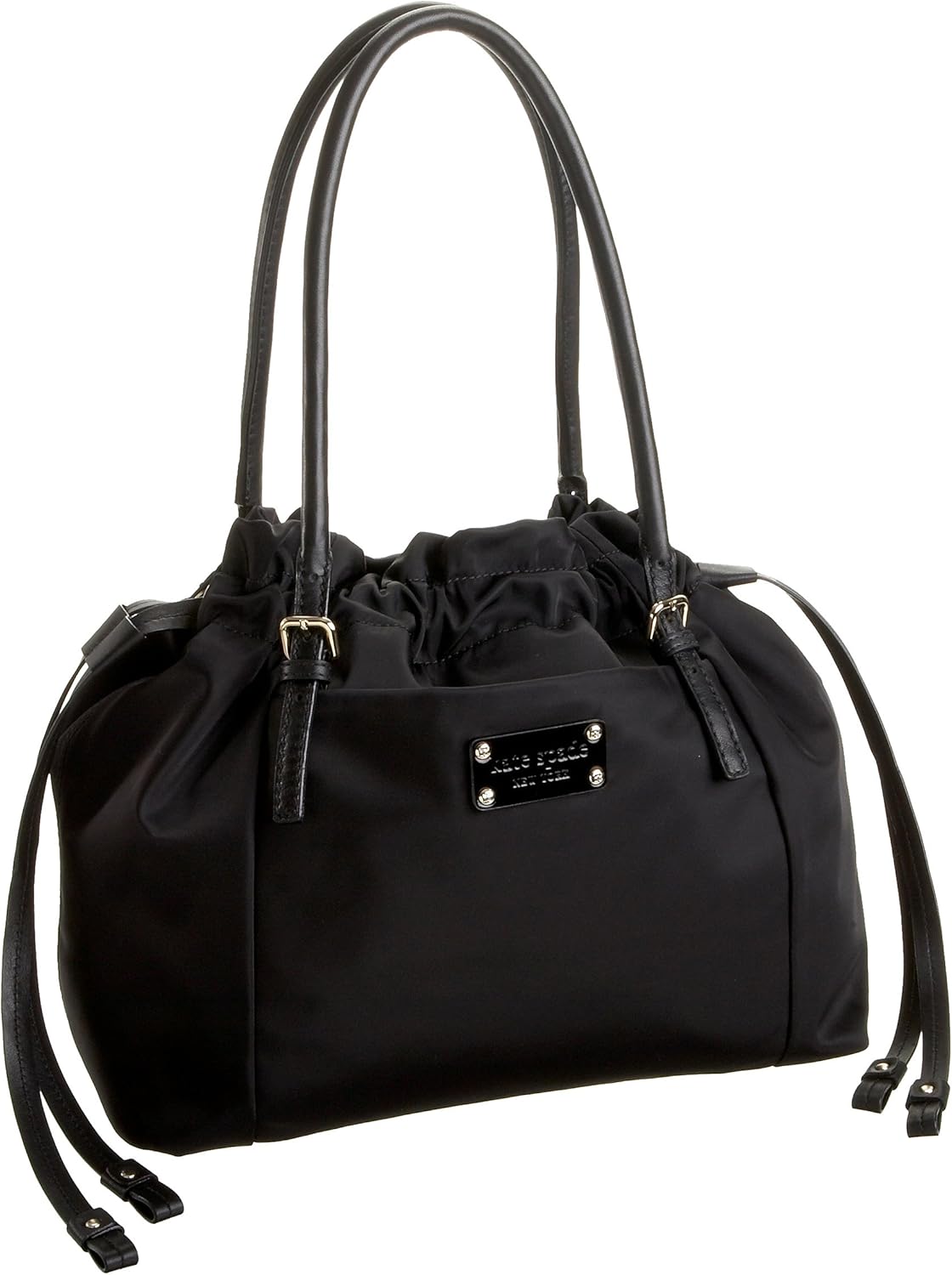 Amazon.com: Kate Spade Gramercy Park Core Drawstring Opus Tote,Black ...