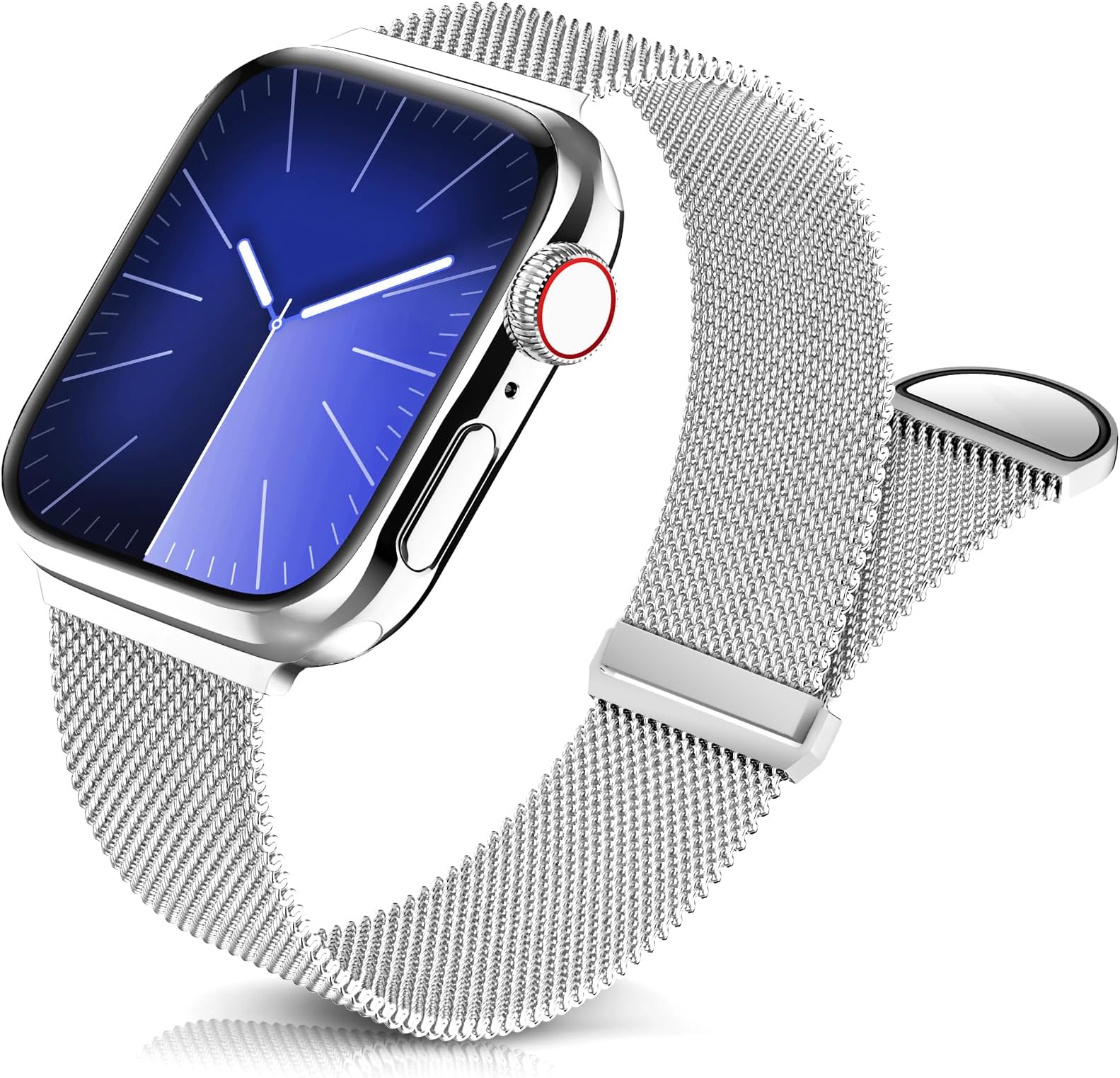 Amazon.com: OHOTLOVE Metal Magnetic Bands Compatible with Apple Watch ...