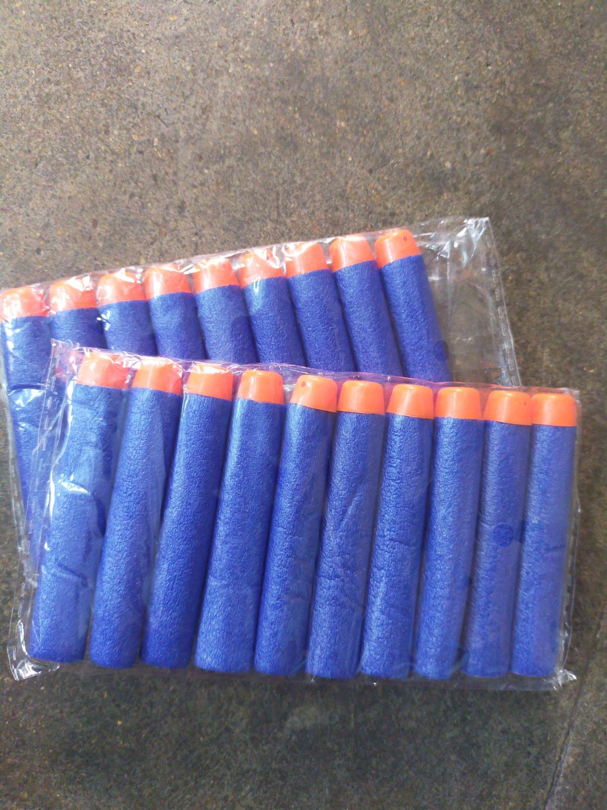Something4u Foam Dart Bullets for Nerf N-Strike Elite Guns - Pack of 20 ...