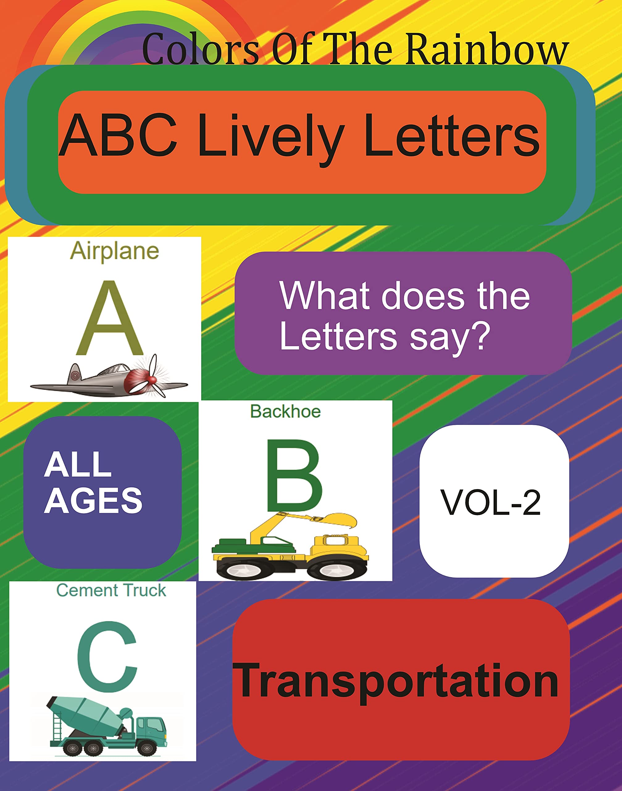 Buy ABC Lively Letters VOL-2-ABC Lively Letters Colors of the Rainbow ...
