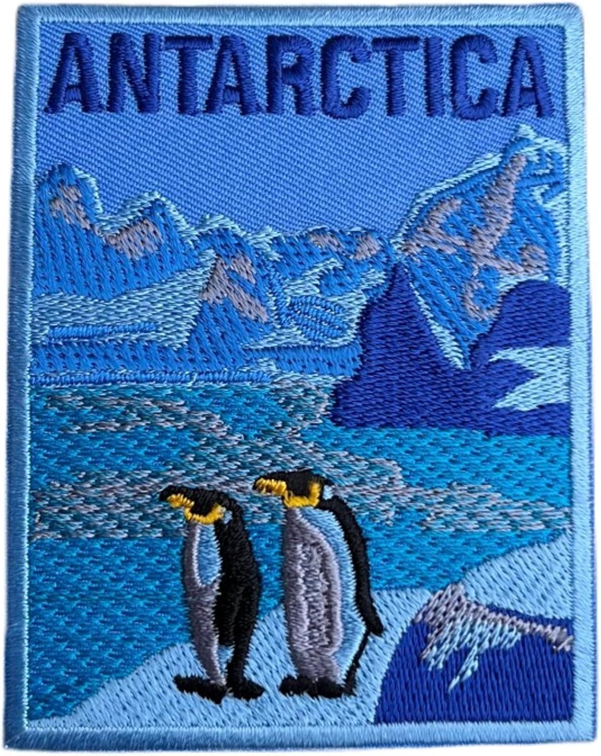 Amazon.com: Generic Antarctica Patch (3.5 Inch) Embroidered Iron-on/Sew-on Badge Travel Souvenir ...