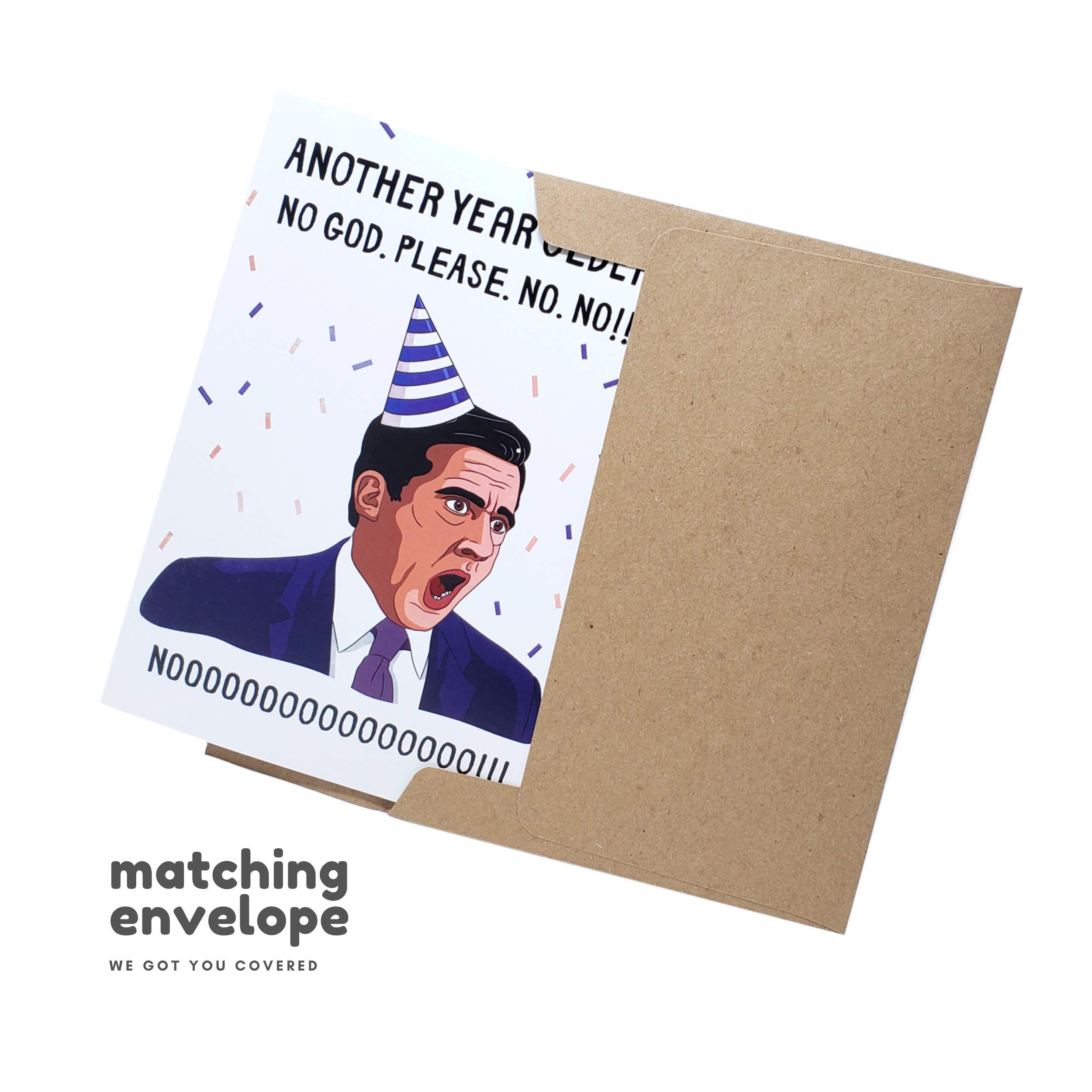 Sleazy Greetings Funny The Office Birthday Cards For Men Women | NOOO ...
