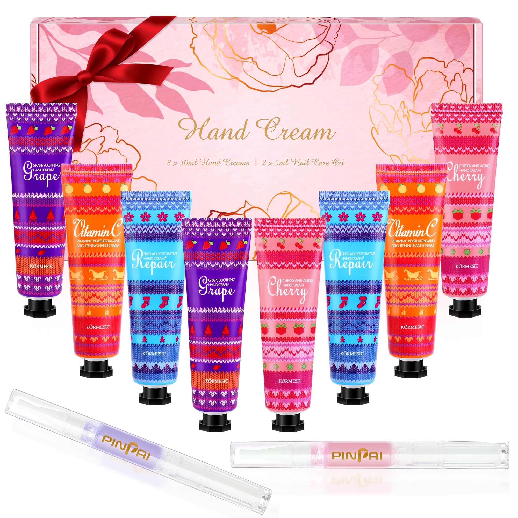 Hand Cream Gifts for Women, 8 Pack Hand Lotion for Dreied Cracked Hands ...