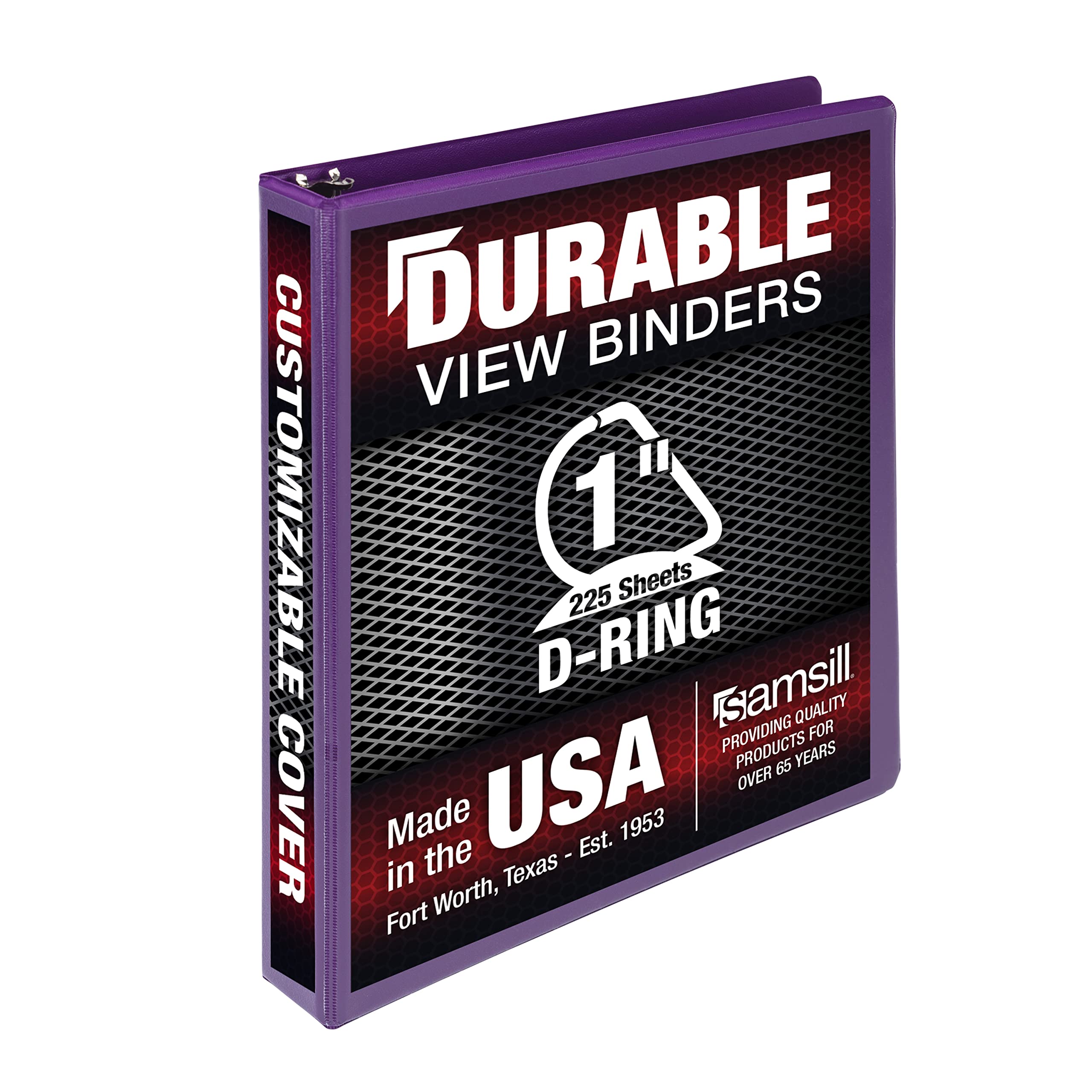 Snapklik.com : Samsill Durable 1 Inch 3 Ring Binder