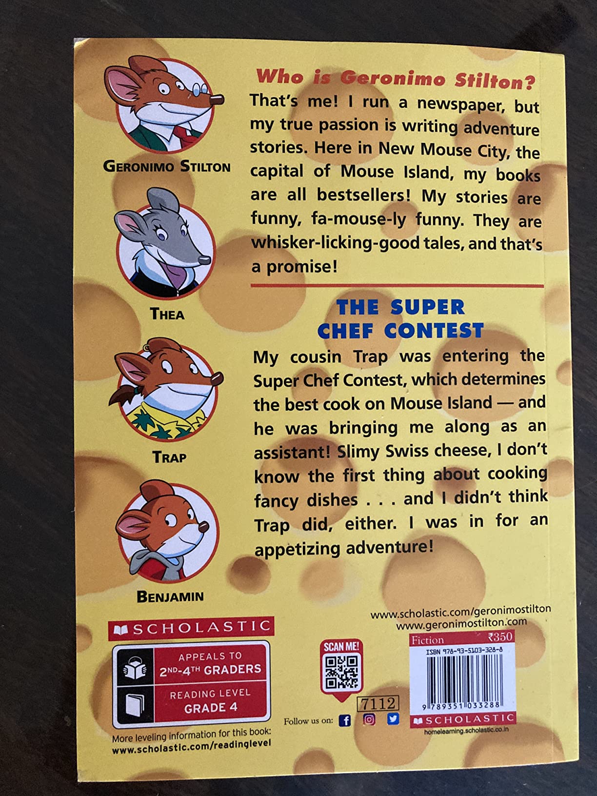 The Super Chef Contest (Geronimo Stilton #58) : Geronimo Stilton ...