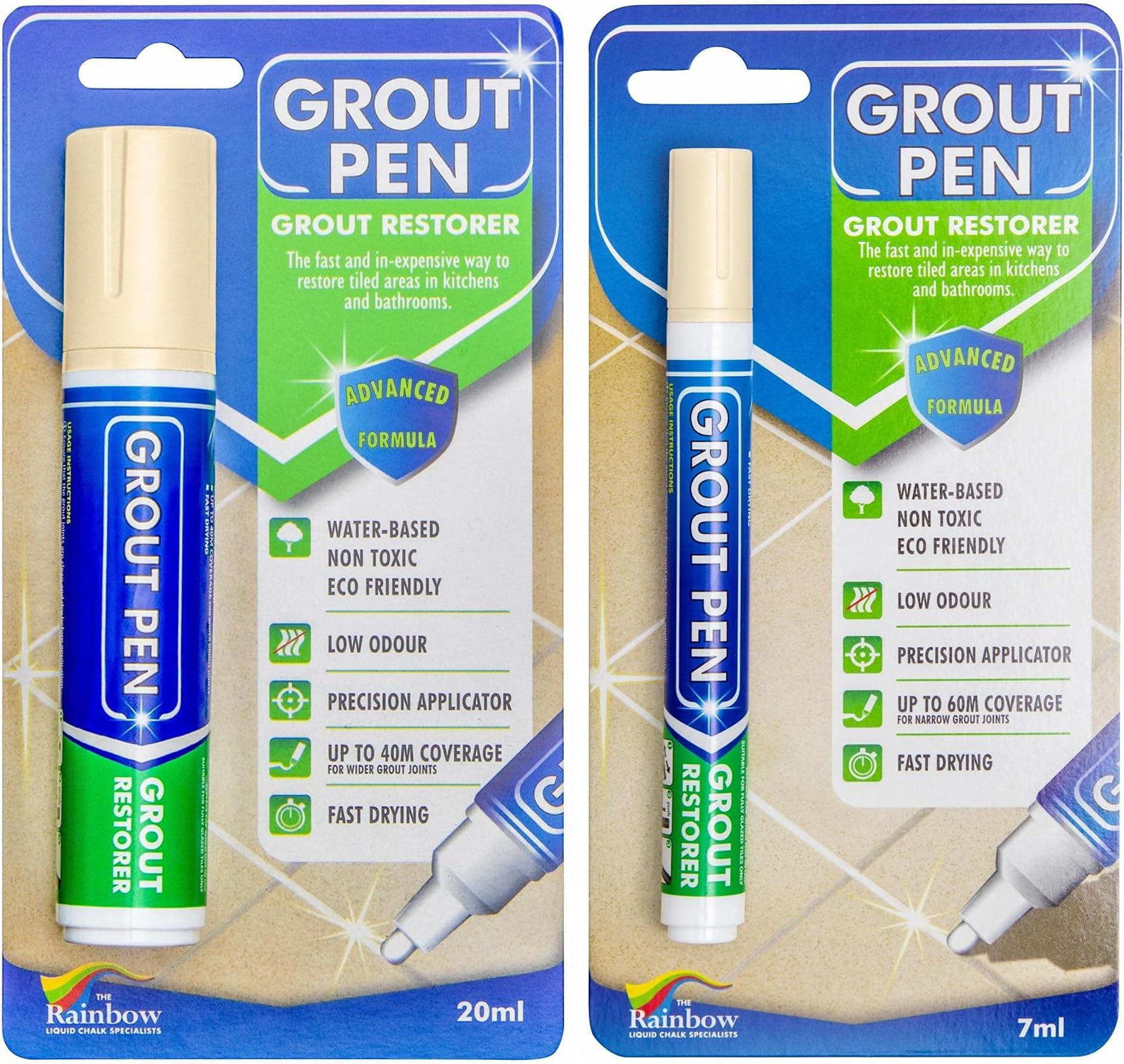 Super Met-Al 5053 05053, Almond Grout & Tile Marker, 9.8ml - Amazon.com