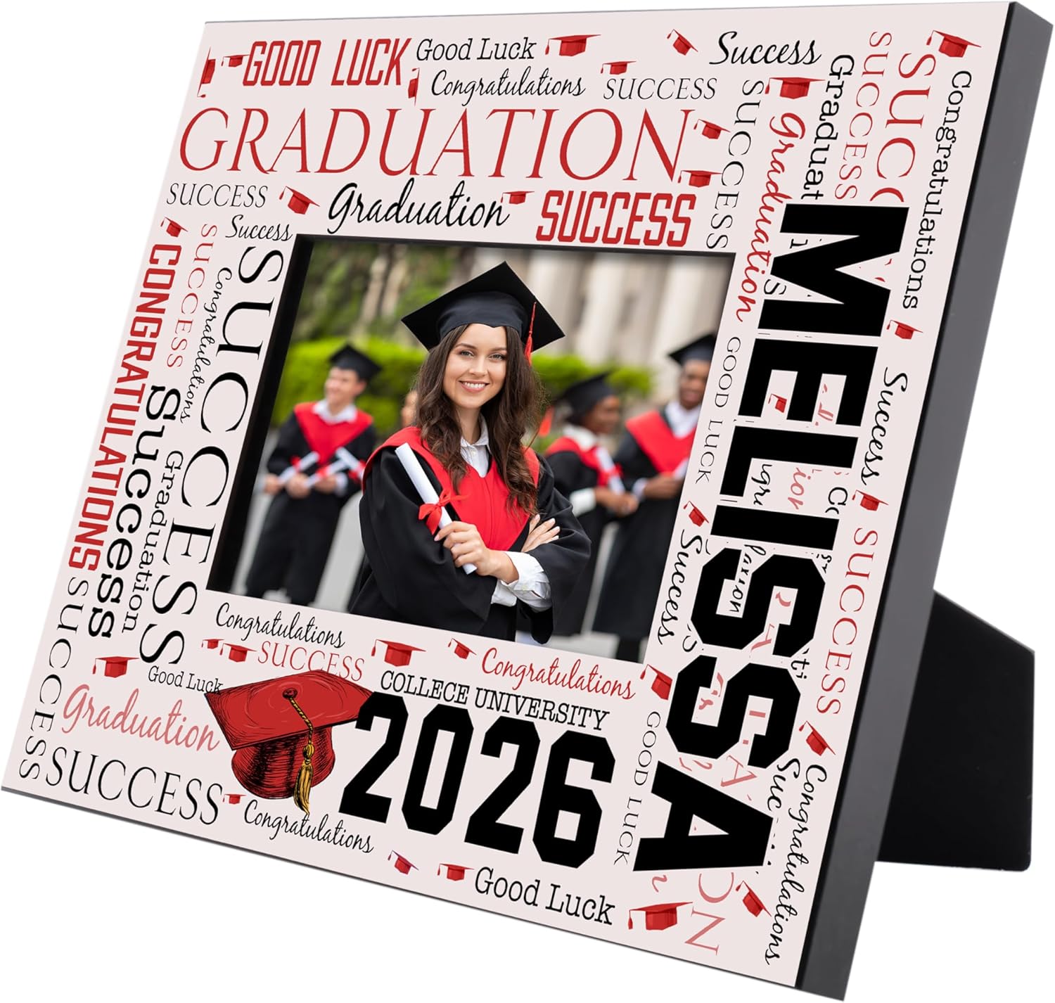 Amazon.com - Lara Laser Works Graduation Picture Frame for Him Her ...