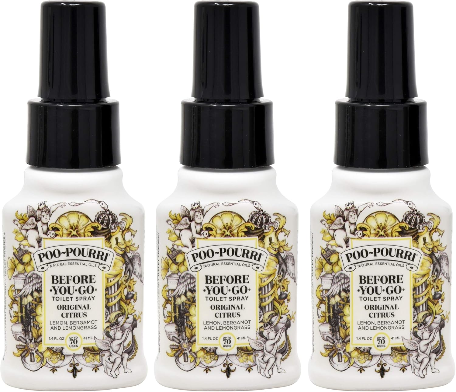 Amazon.com: Poo-Pourri Before-You-Go Toilet Spray, Original Citrus 1.4 ...