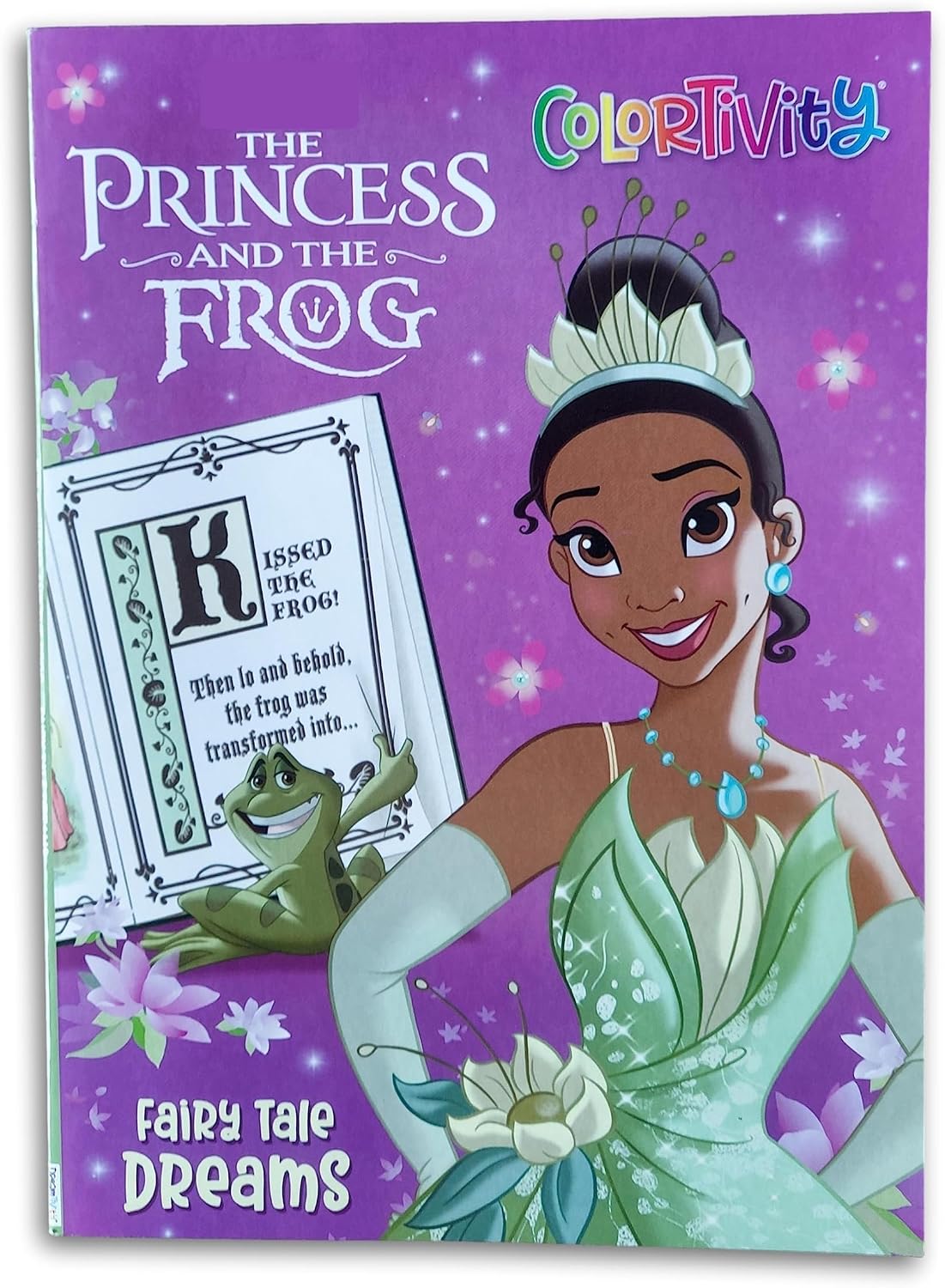 Princess Tiana and The Frog Coloring + Activity Book Favor or Gift for ...