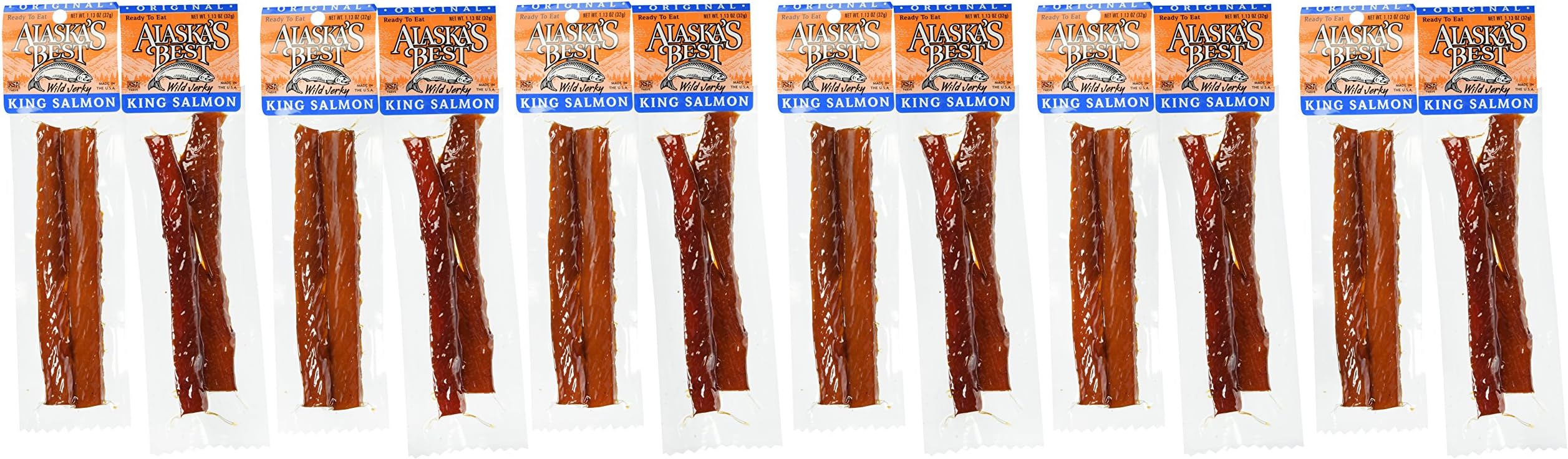Amazon.com: Wild Salmon Jerky | Kosher | PureSea | 4 oz | Pack of 3 ...