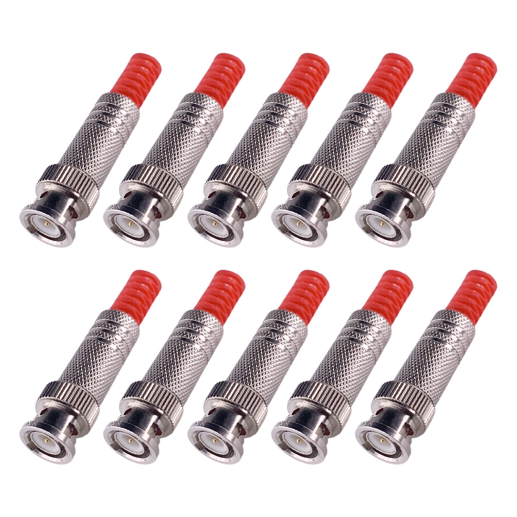 MX BNC Male Connector with Fully Metal & Copper Plated having Golden ...