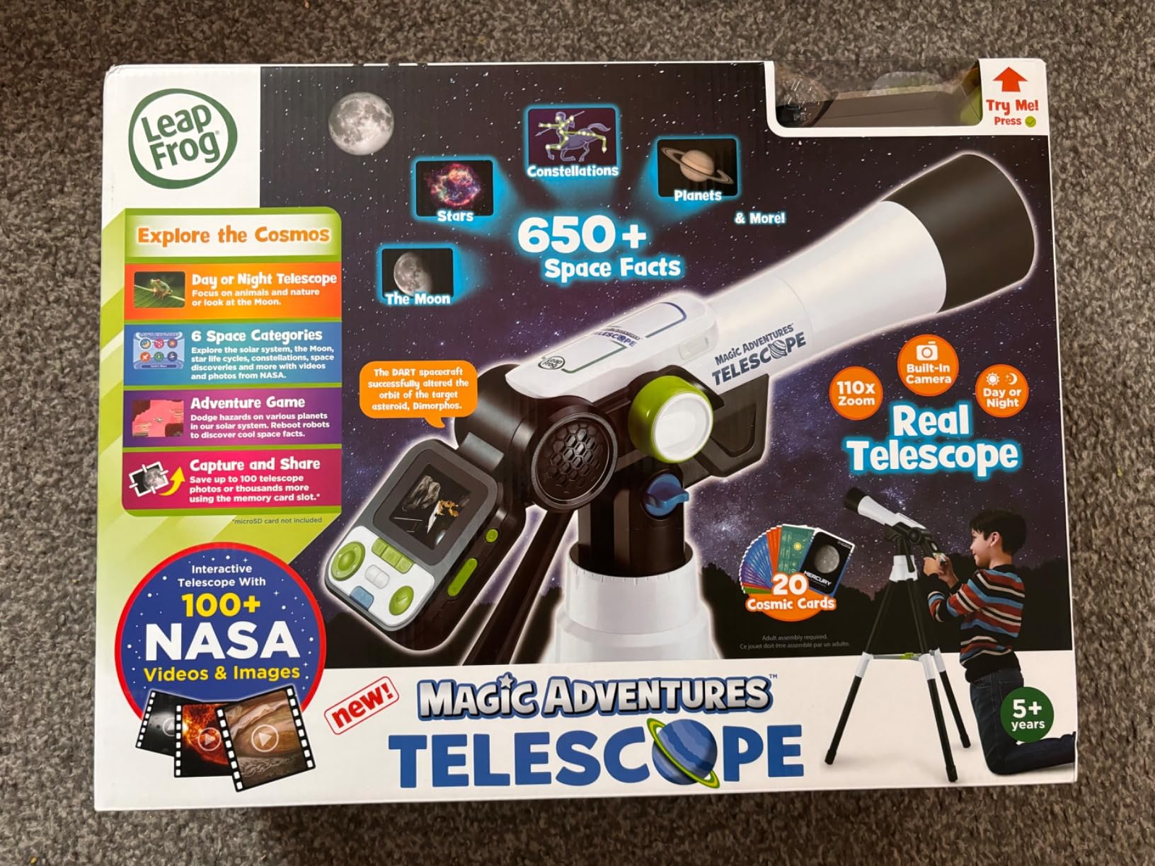 LeapFrog Magic Adventures Telescope (English Version) : Amazon.ca: Toys ...