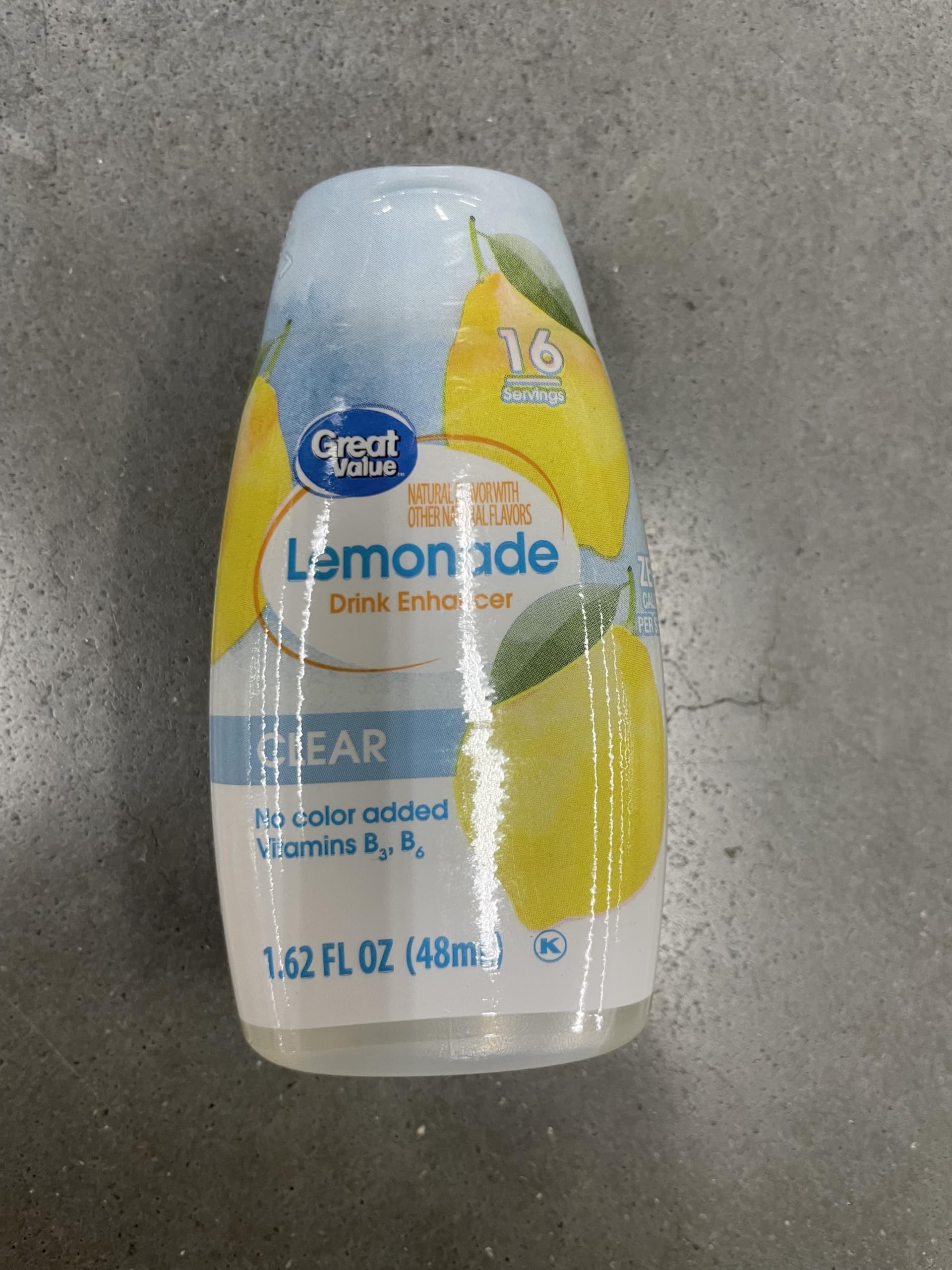Amazon.com: Great Value Simply Clear Liquid Drink Enhancer, Lemonade, 1 ...
