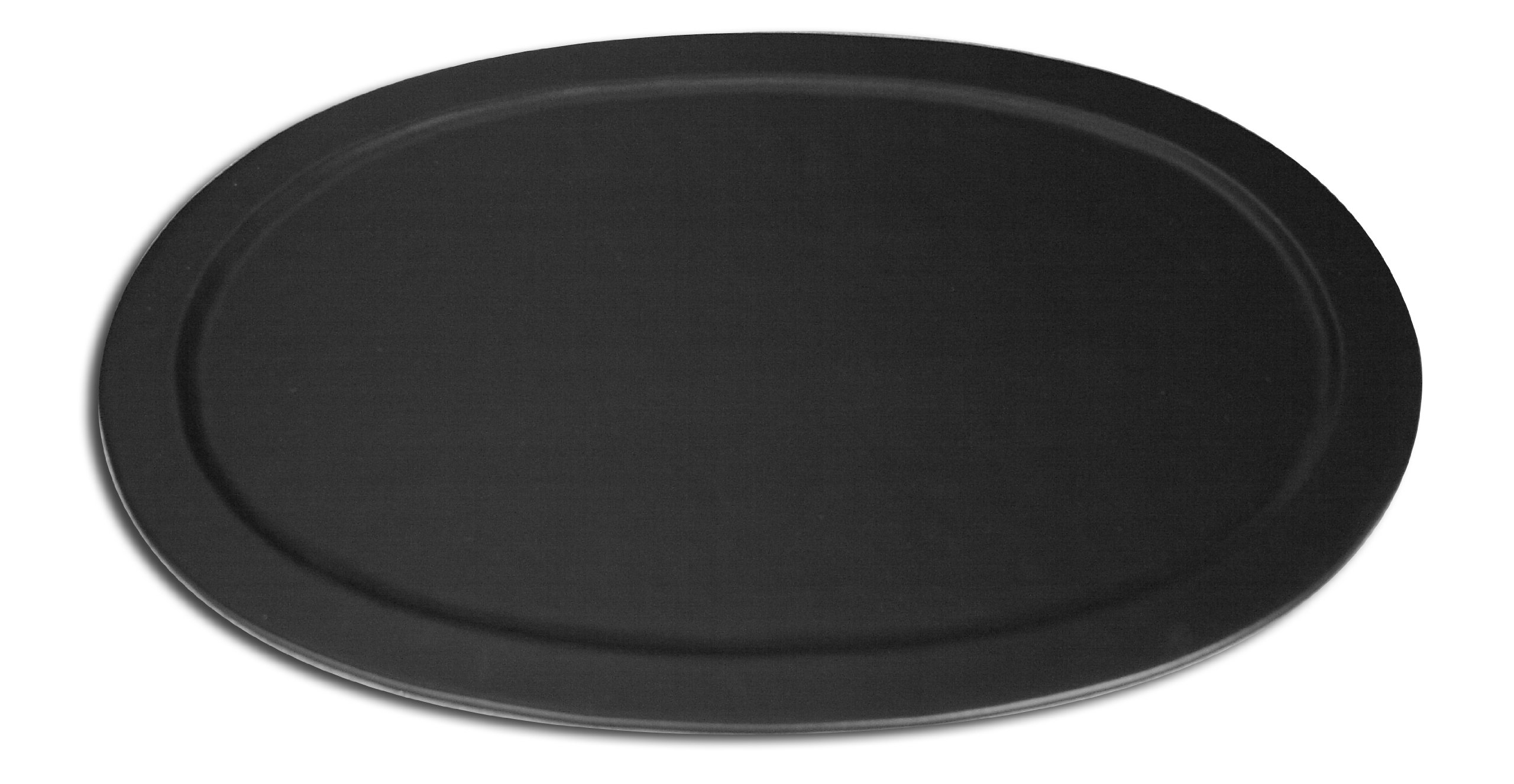 Amazon.com: Dacasso Black Leather Serving Tray : Home & Kitchen