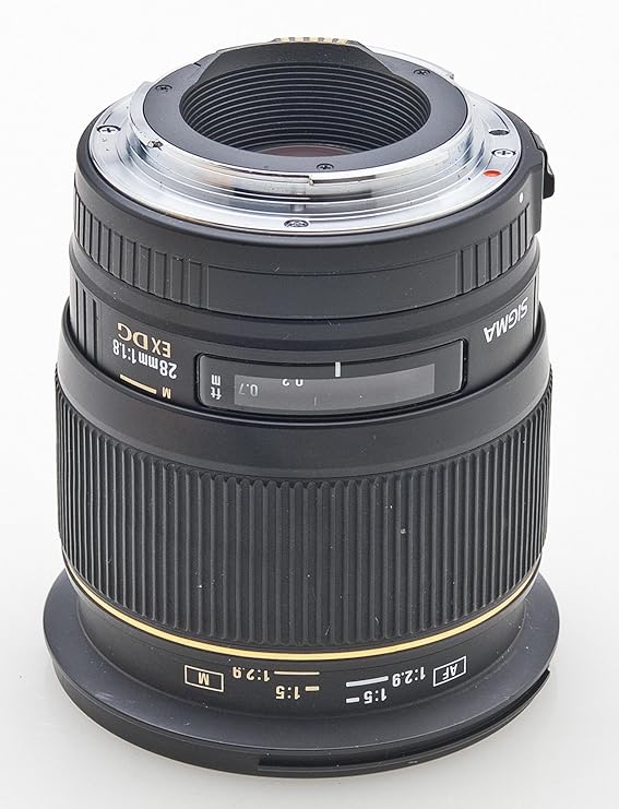 Amazon.com : Sigma 28mm f/1.8 EX DG Aspherical Macro Large Aperture ...