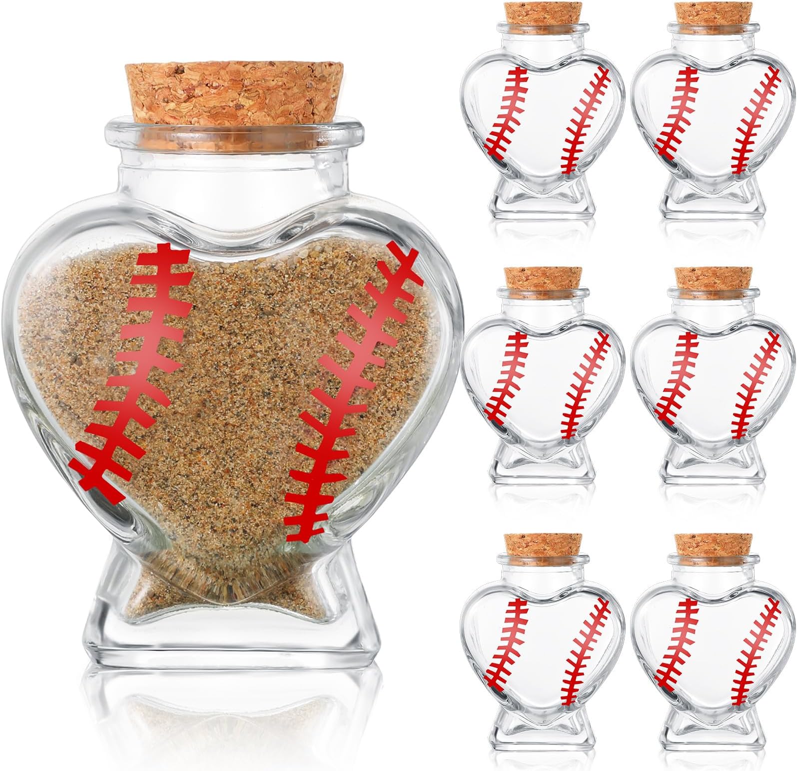 Amazon.com: Pickmesh 12 Set Baseball Senior Night Gift, Glass Jar for ...