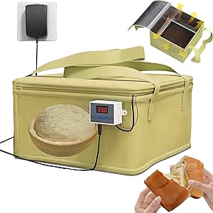 Versatile Dough Proofer with Heater, Bread Pizza Dough Temperature ...