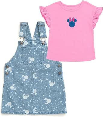 Amazon.com: Disney Minnie Mouse - Conjunto de vestido y camiseta de ...