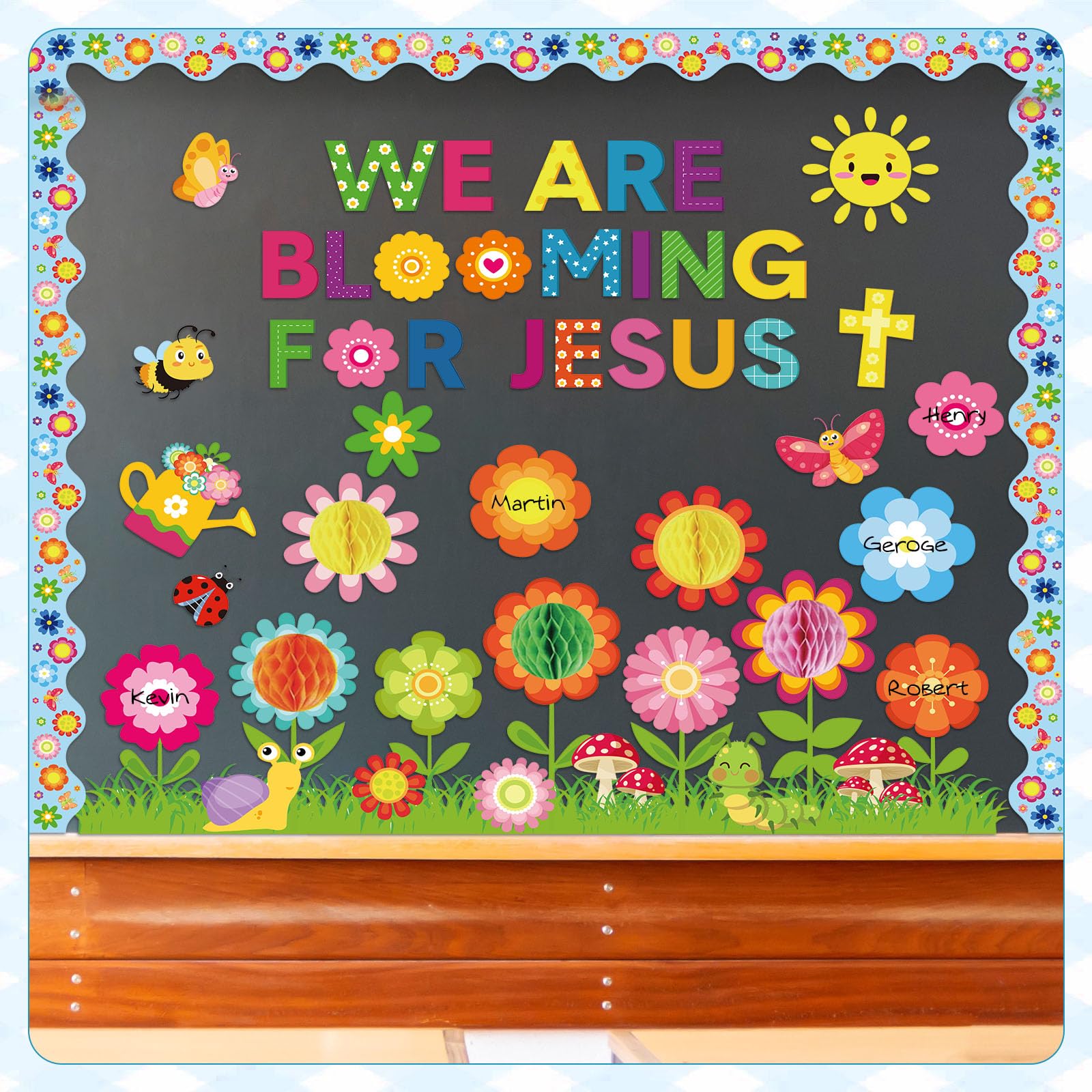 Church Bulletin Boards For Spring Summer 7 Spring Christian Bulletin