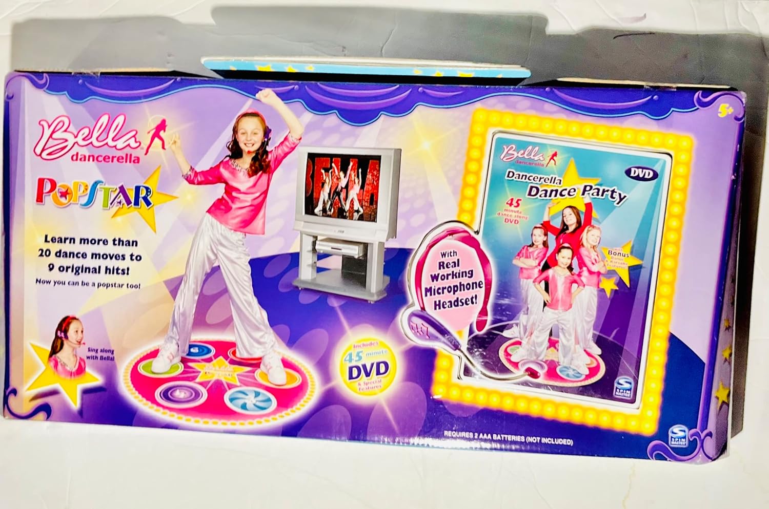 Amazon.com: Bella Dancerella Pop Star Studio DVD : Toys & Games