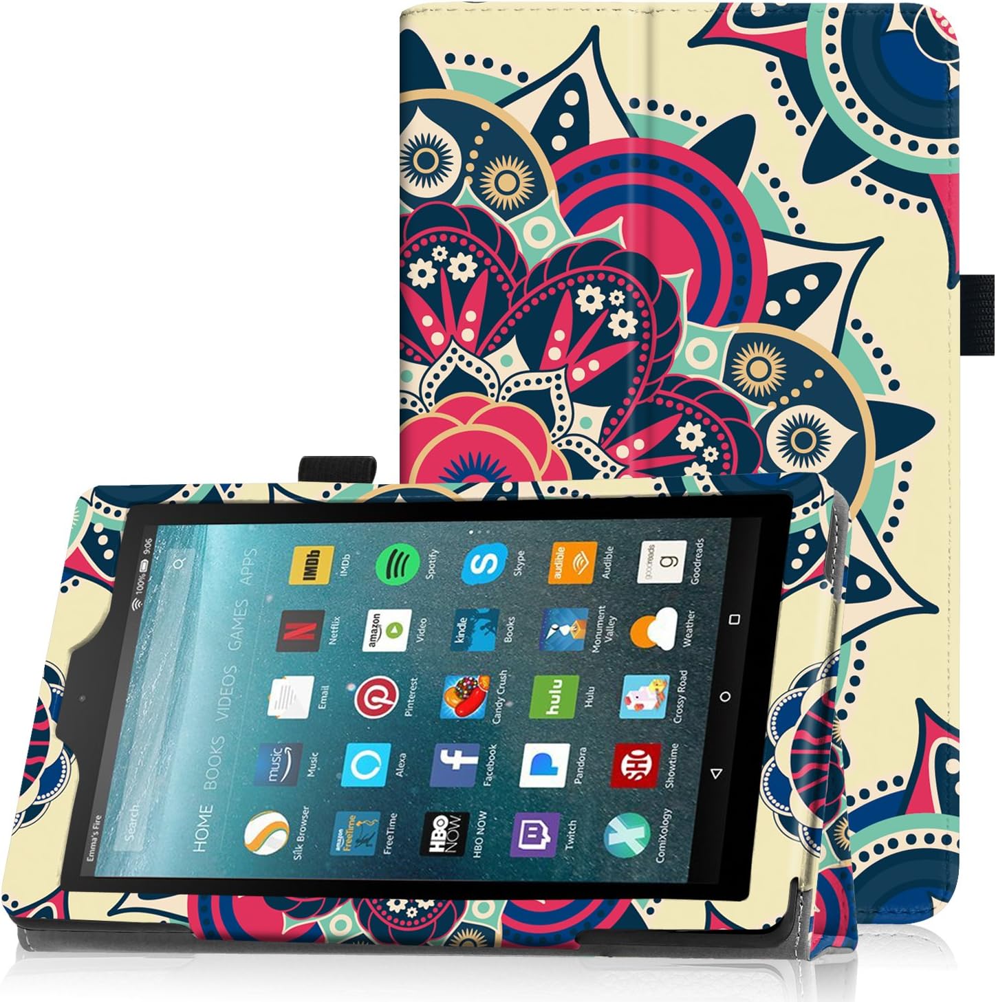 Amazon.com: Famavala Folio Case For 7-Inch Fire 7 Tablet [5th ...