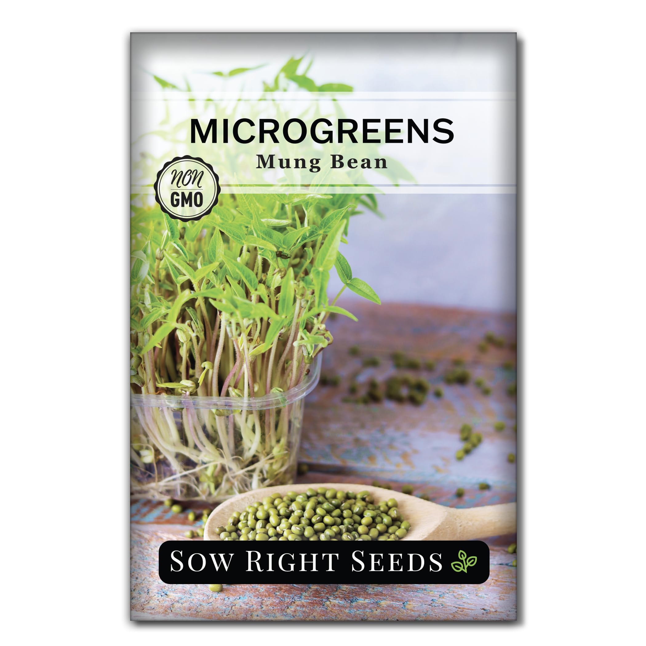 Amazon.com : Sow Right Seeds - Mung Bean Microgreen Seeds for Growing ...
