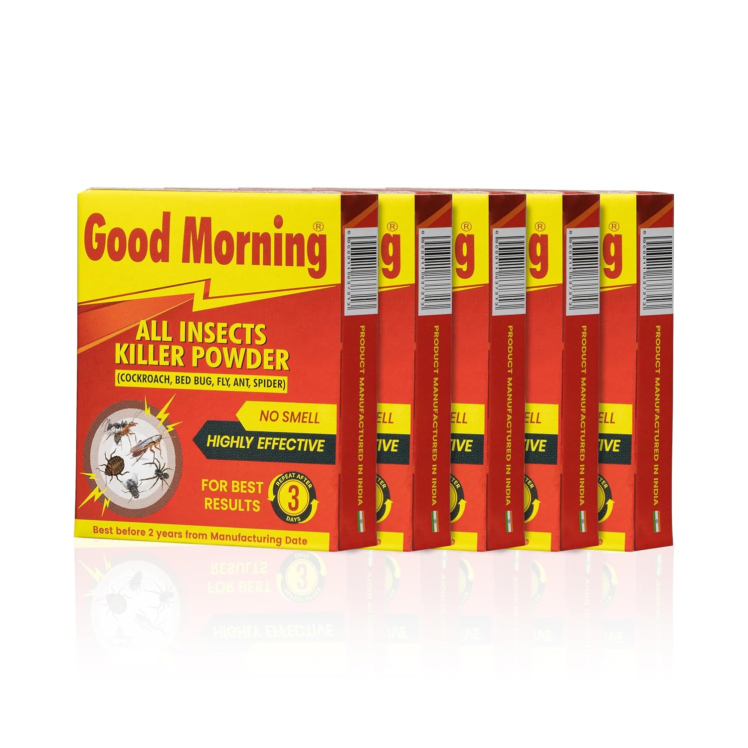 Good Morning All Insect Killer Spray Powder, For Cockroach, Ant, Bed ...